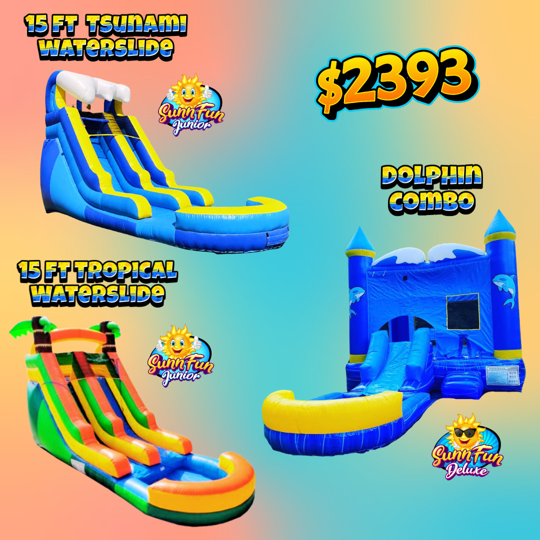 Junior Waterslides - Inflatables Sales in USA | SunnFun Inflatables