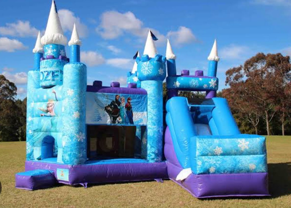 Frozen 5in1 Combo - Jumping Castle Hire Brisbane, Jumping Castle Hire ...