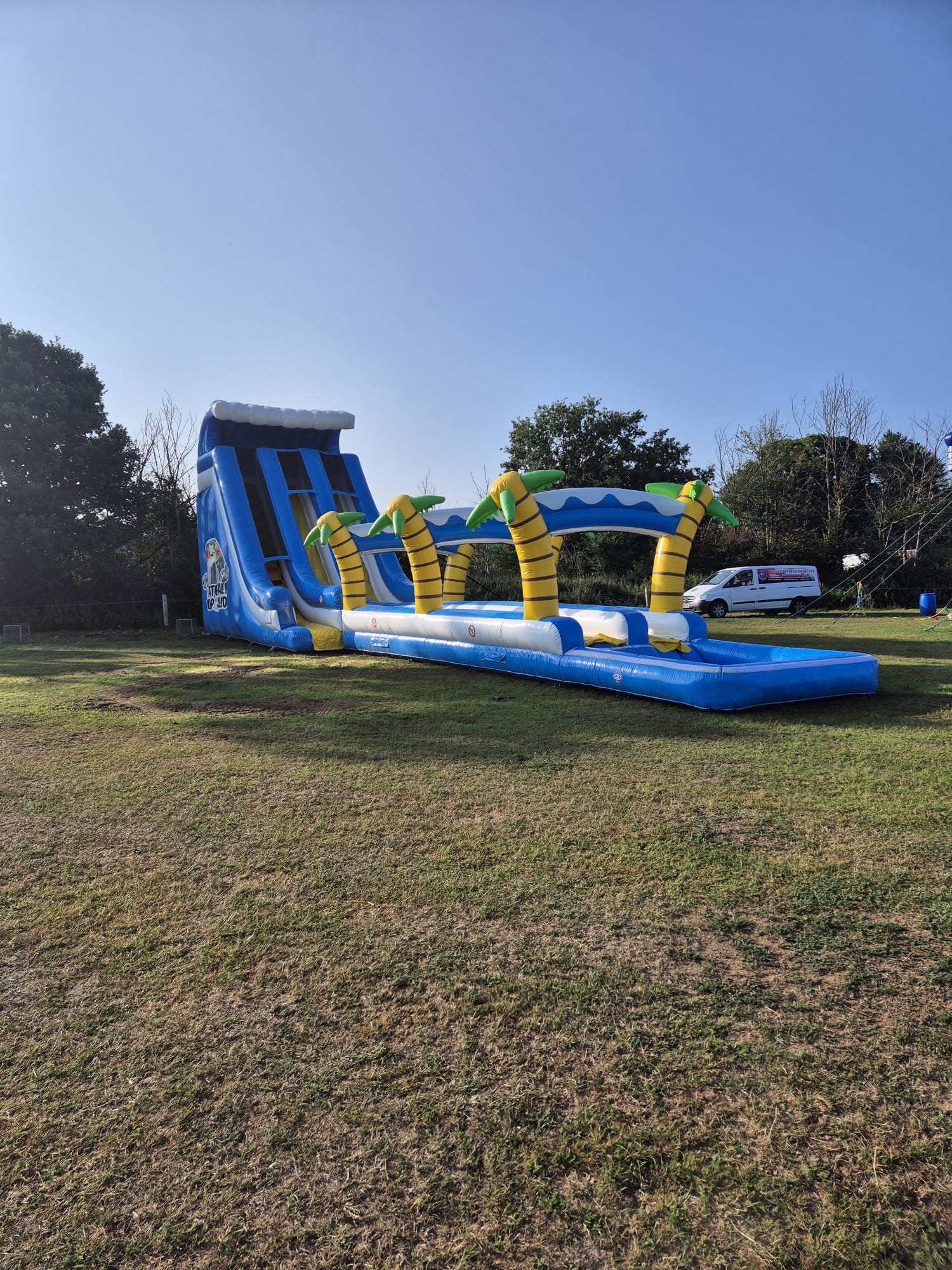 Waterfall Drop Water Slide Hire UK