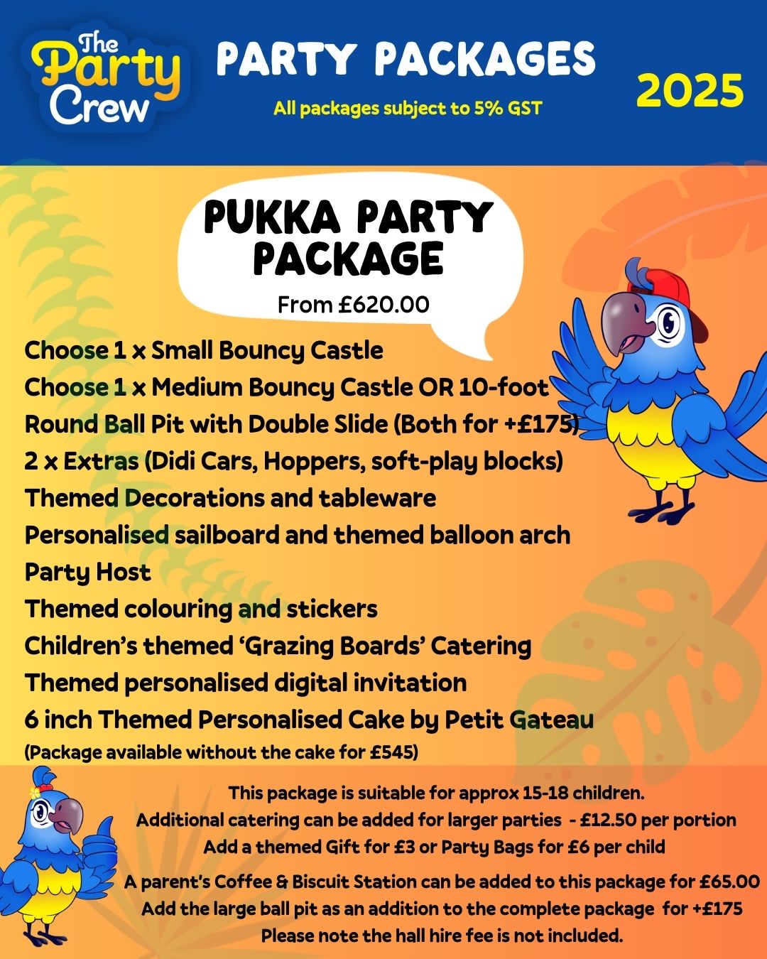ALL Locations - Party Packages 2025 - Bouncy Castle, Party Hire ...