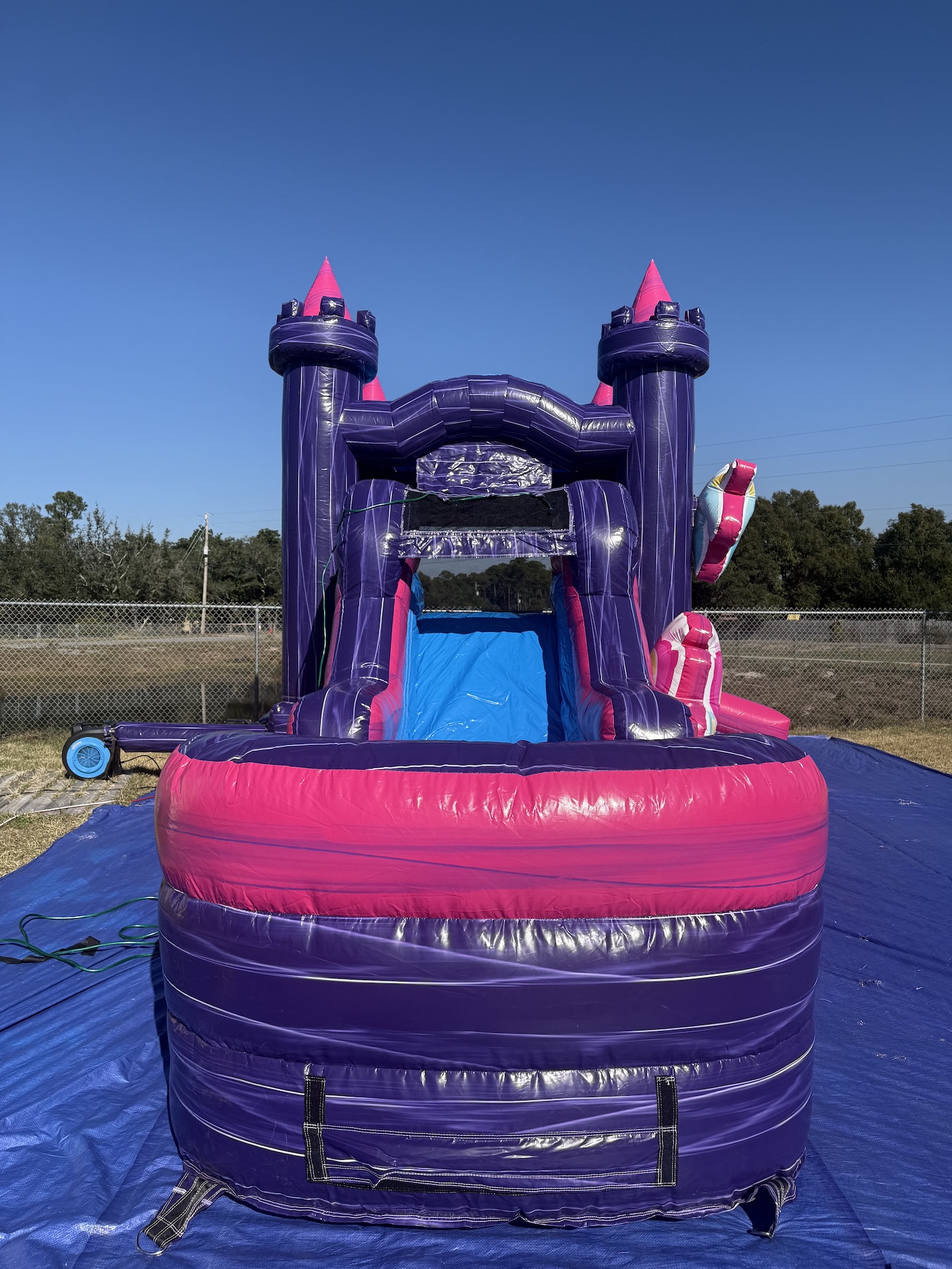 Pop Combo- Mermaid (WET or DRY) - Bounce House Hire in FL | JT Jumpers, LLC