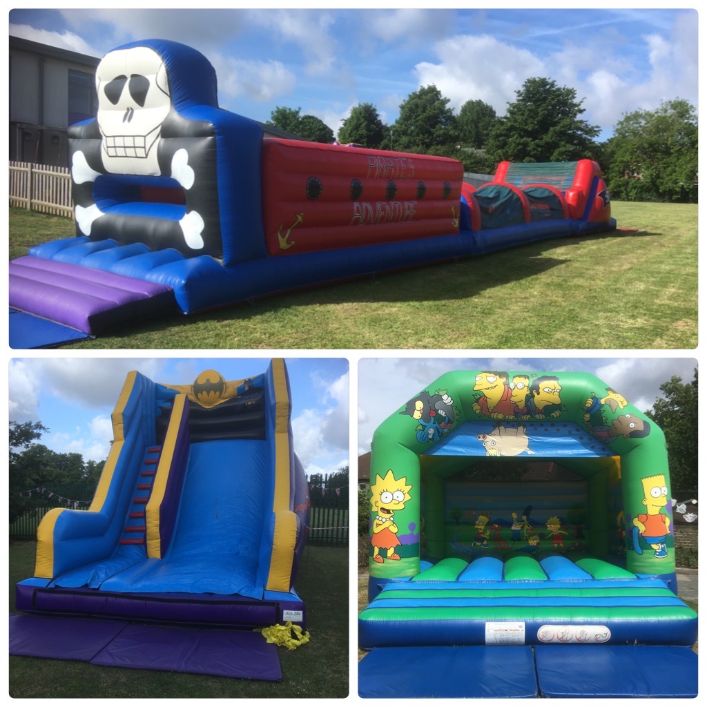 Inflatable fun days for schools Bexleyheath Welling Dartford Sidcup
