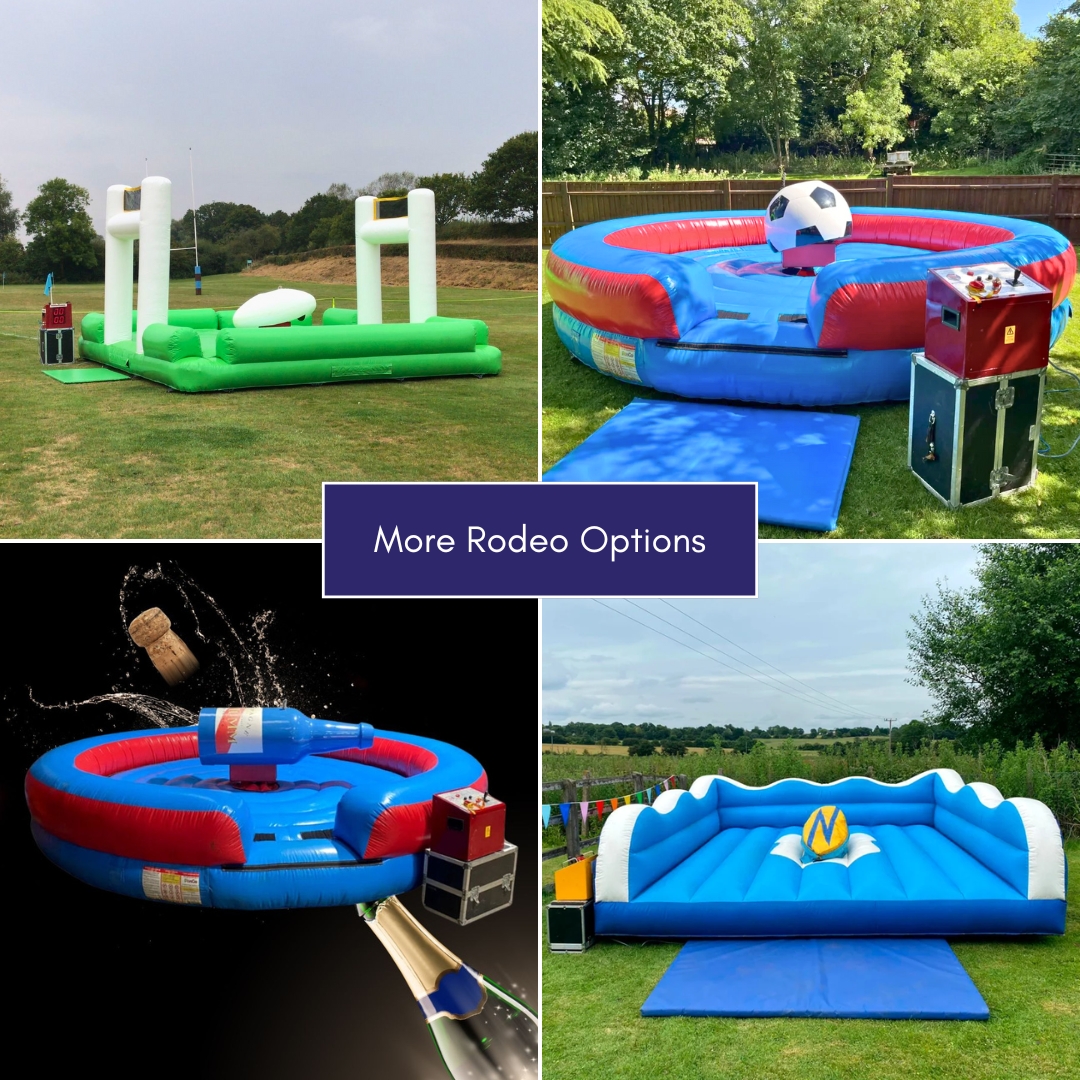 Rodeo Bull Bucking Bronco - Inflatable, Bouncy Castle, Entertainment ...