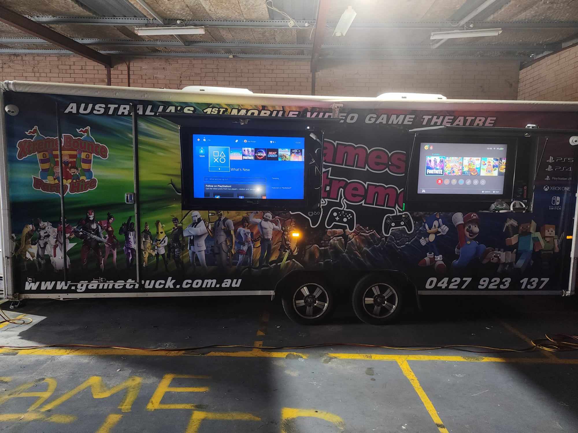 Game Trailer 2 - Mobile Game Hire in Rockingham | Gametruck