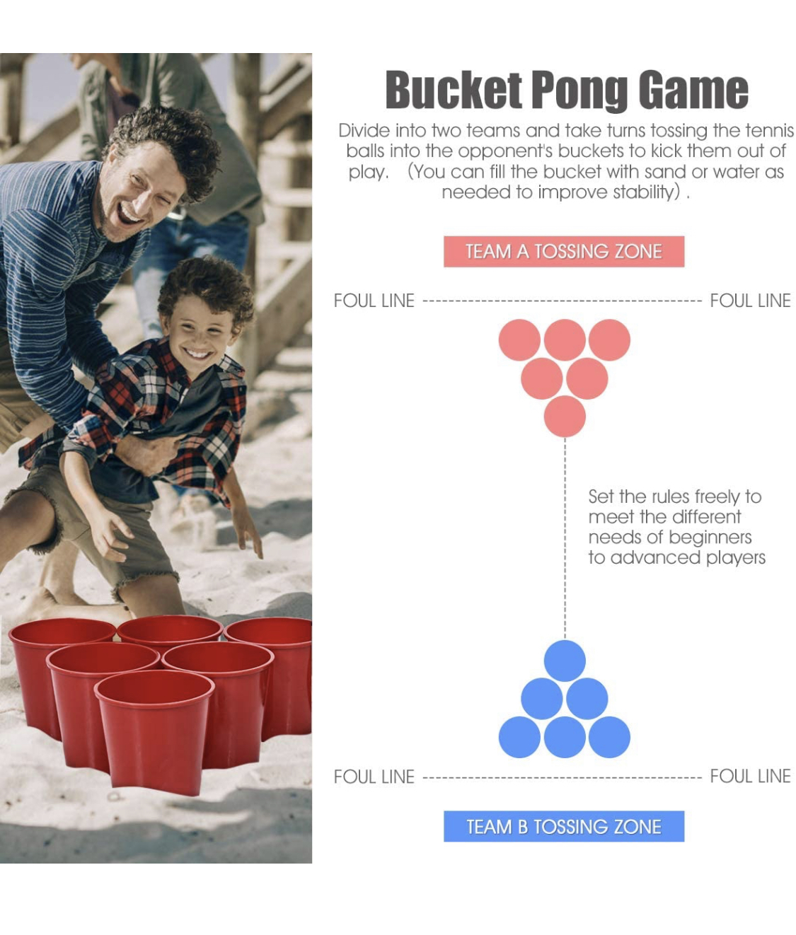 Yard Pong Set - Inflatable Hire in Arkansas | HAPPY JUMPERS INFLATABLES ...