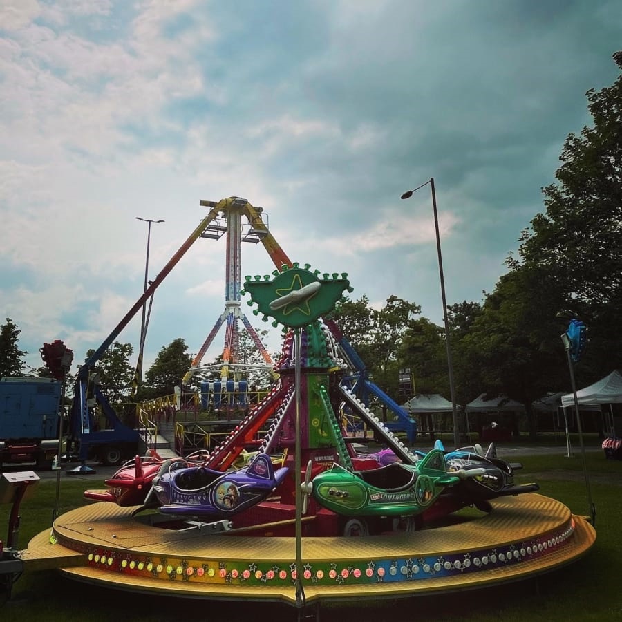 Aeroplane Funfair Ride Hire | Children's Fairground Rides