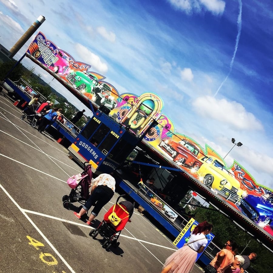 Modern Dodgems Track | Funfair Ride Hire | UK-Wide