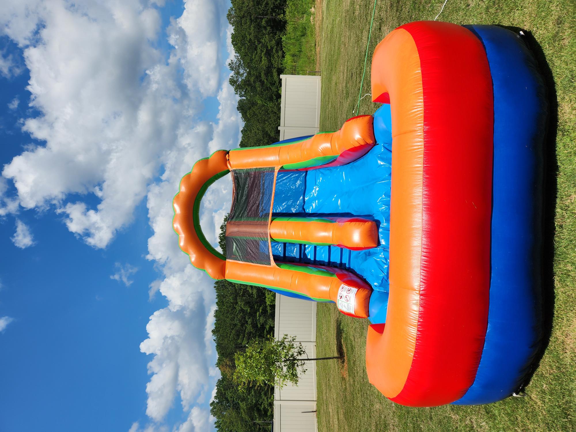 12 FT Rainbow Water Slide (Dry) - Hire in Georgia | All about the ...