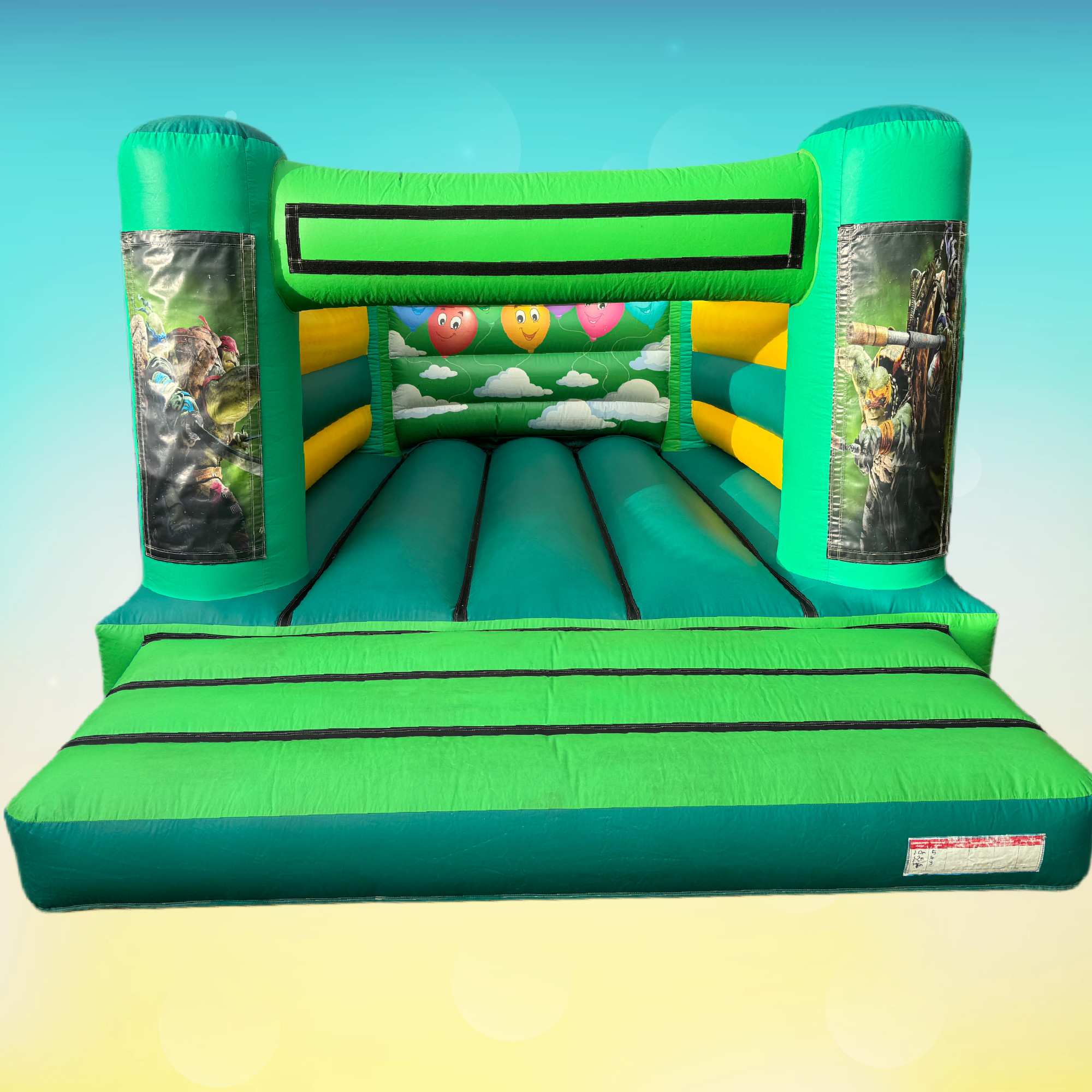 Ninja Turtles Castle 12ftx12ft - Indoor Low Height Hire - 07510851430