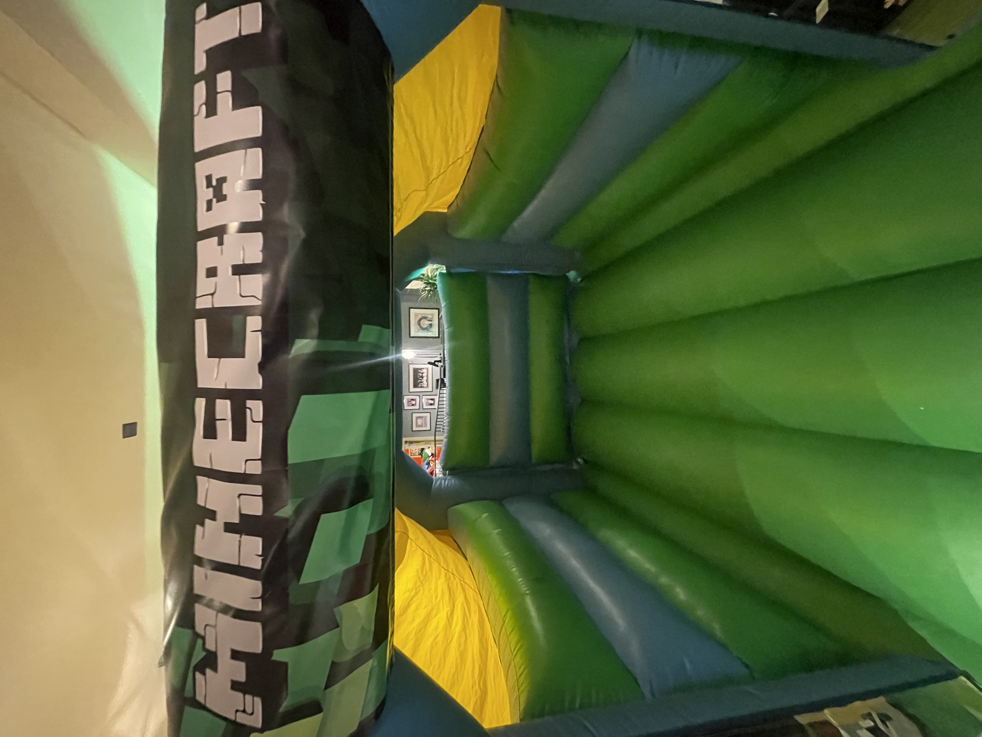 Minecraft Themed Castle - Bouncy Castle, Party Hire, Bucking Bronco in ...