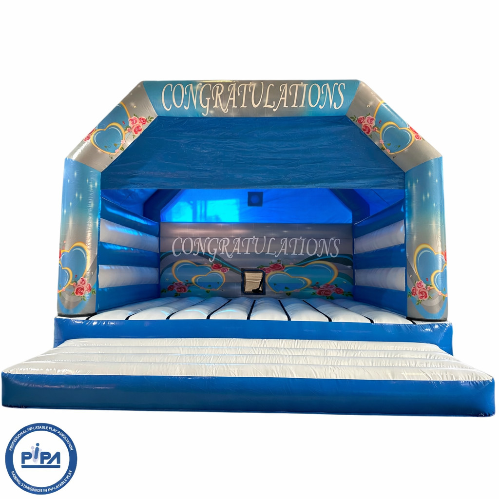 BBOL-174 - 20x20x15ft - A frame bouncer - (Silver, white, blue ...
