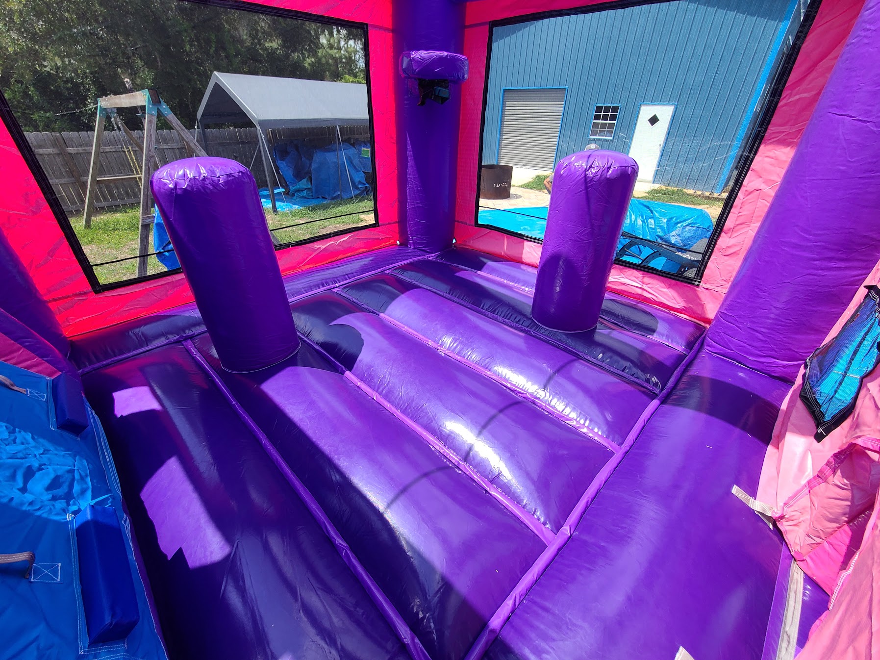 Purple Combo Double Lane Wet/Dry - Party and Inflatable Rentals in ...