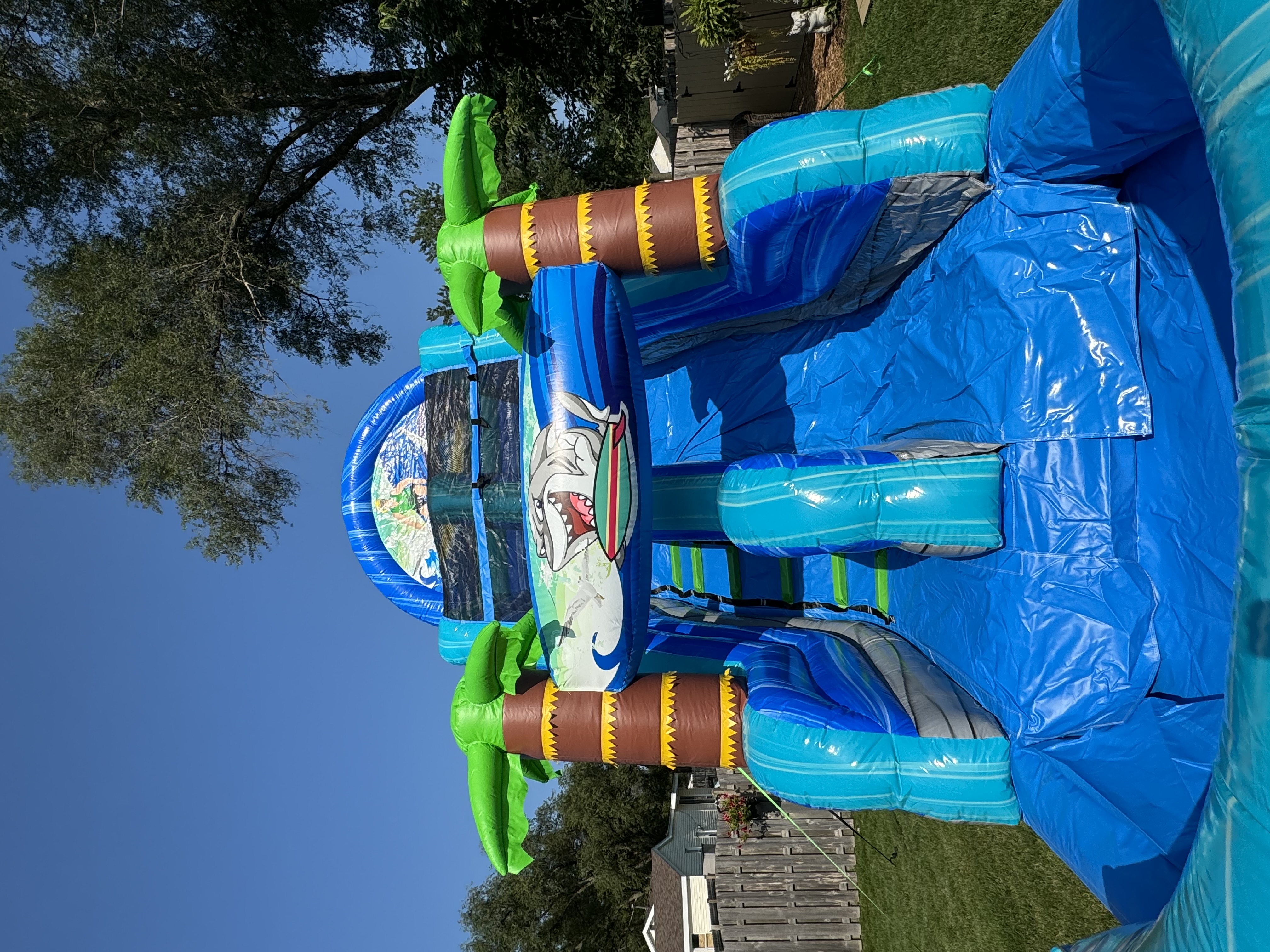 Surfing Water Slide 18ft Tall - Hire in Il | Chocos rentals