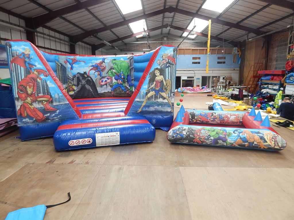 Super hero package - Hire in Greater London | Rosie’s castles