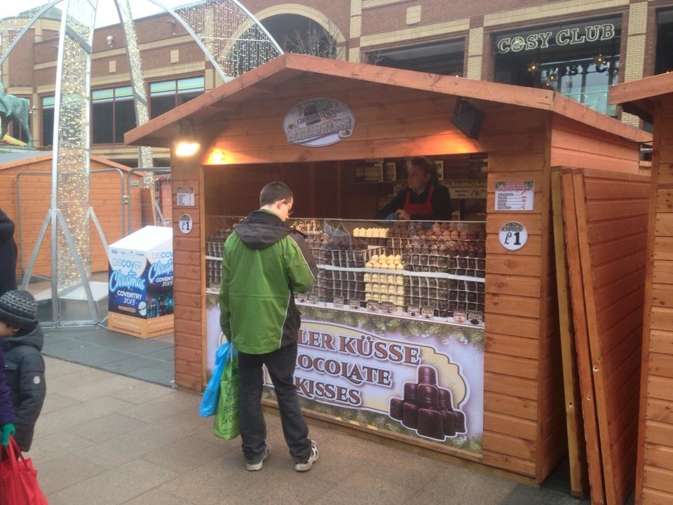 Christmas Market Retail Hut for hire | Wooden Alpine Chalets
