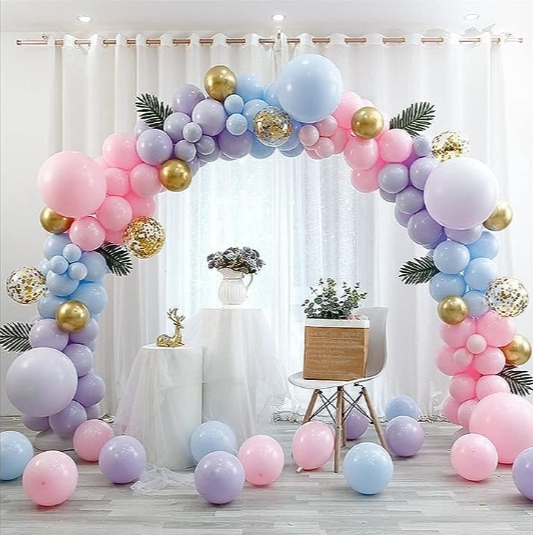 Balloon Arch sturdy Stand. 7.8ft h x 7.8ft w. - Bouncy Castle Hire in ...