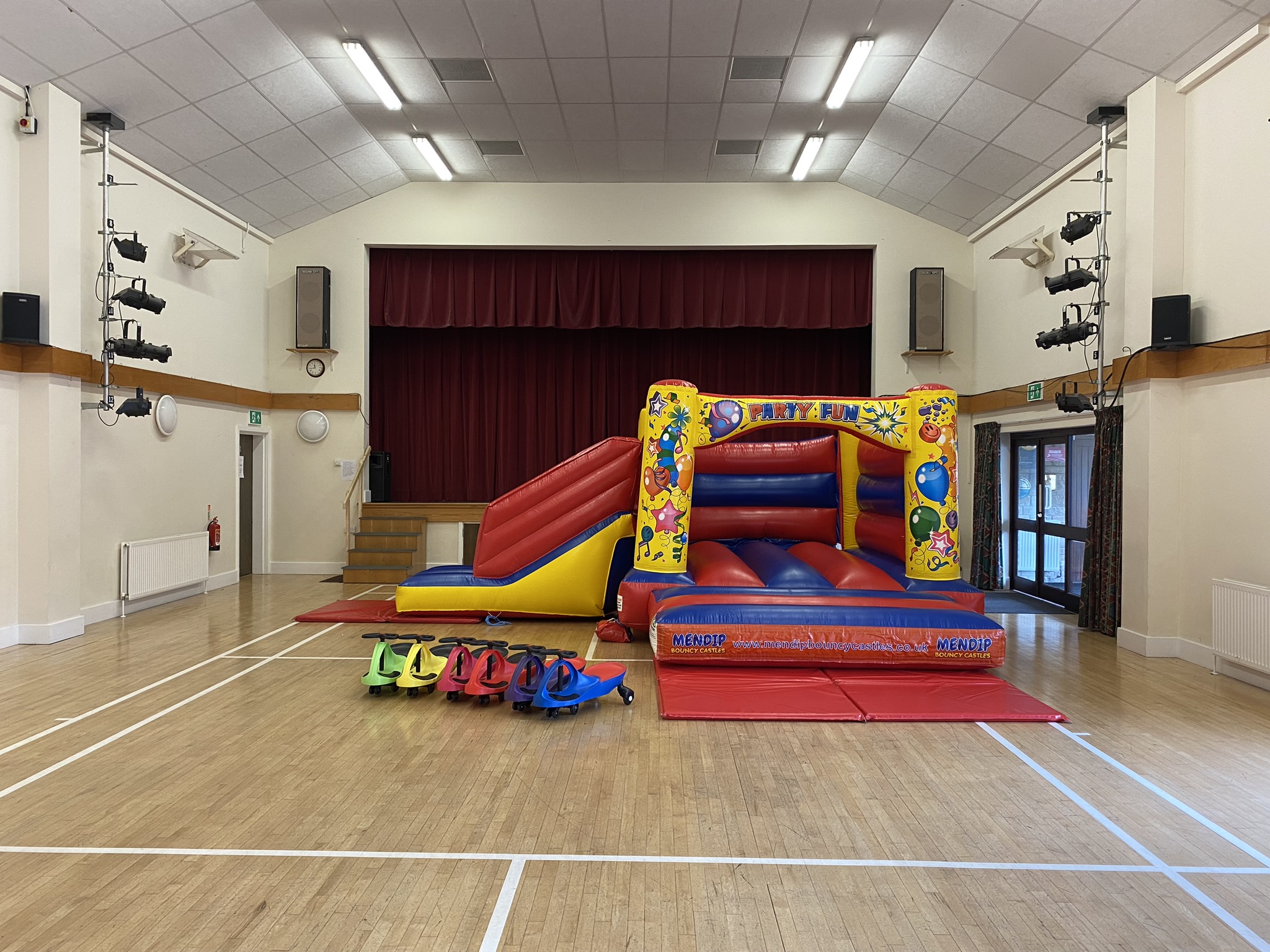Bishop Sutton & Stowey Village Hall - Bouncy Castle, Inflatable Slides ...
