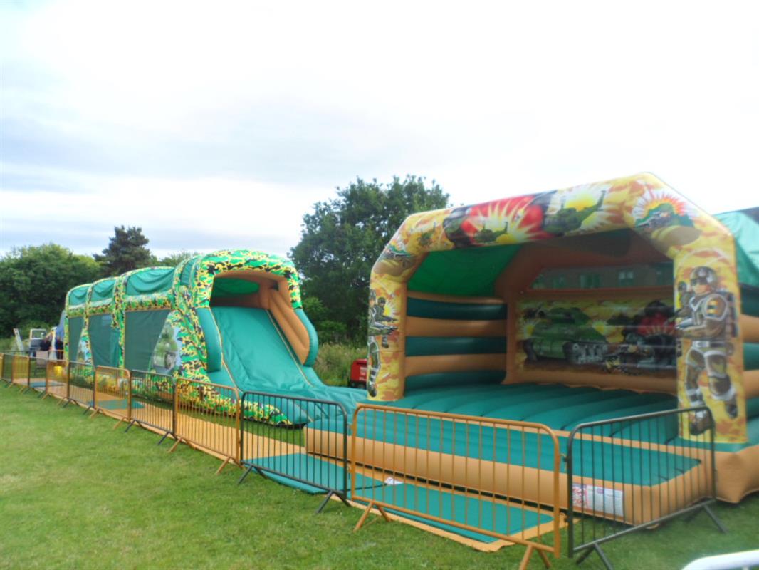 Army Assault Course - Bouncy Castles in West Midlands, Cannock, Walsall ...