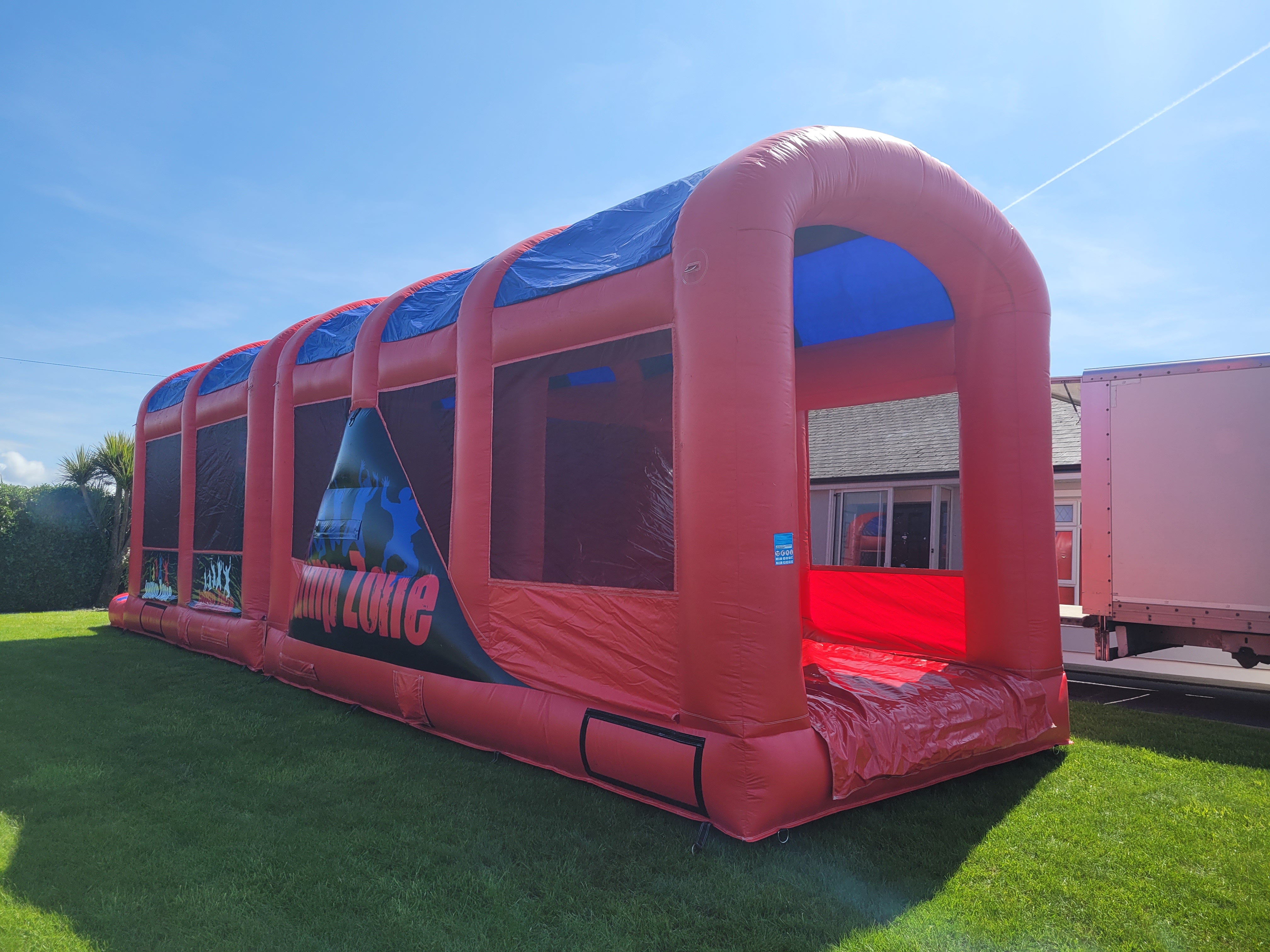 Jump zone obstacle course - Hire in Co. Sligo, South Co. Donegal, North ...