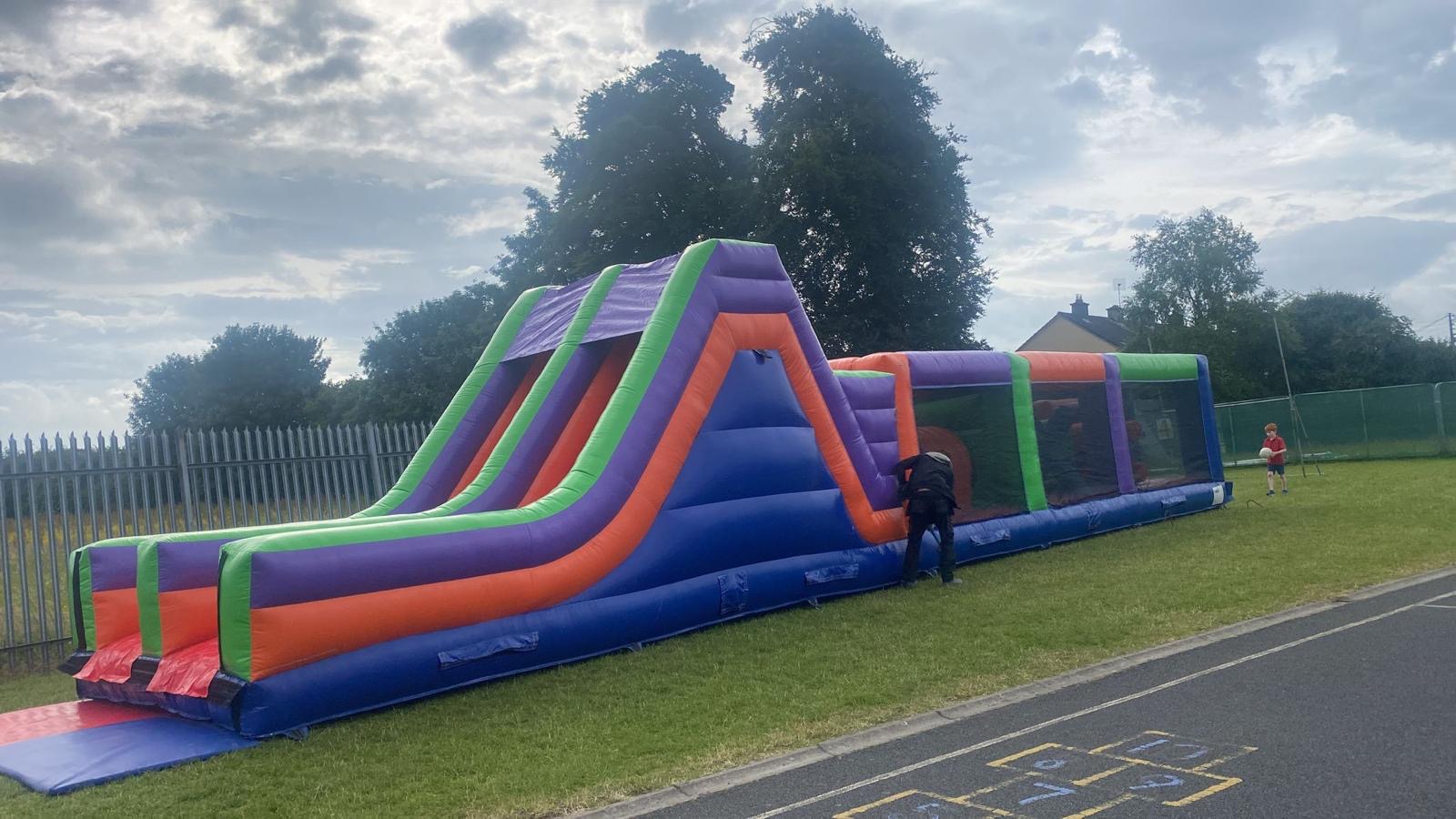 Inflatable Obstacle Courses by Champion Castles and Marquees
