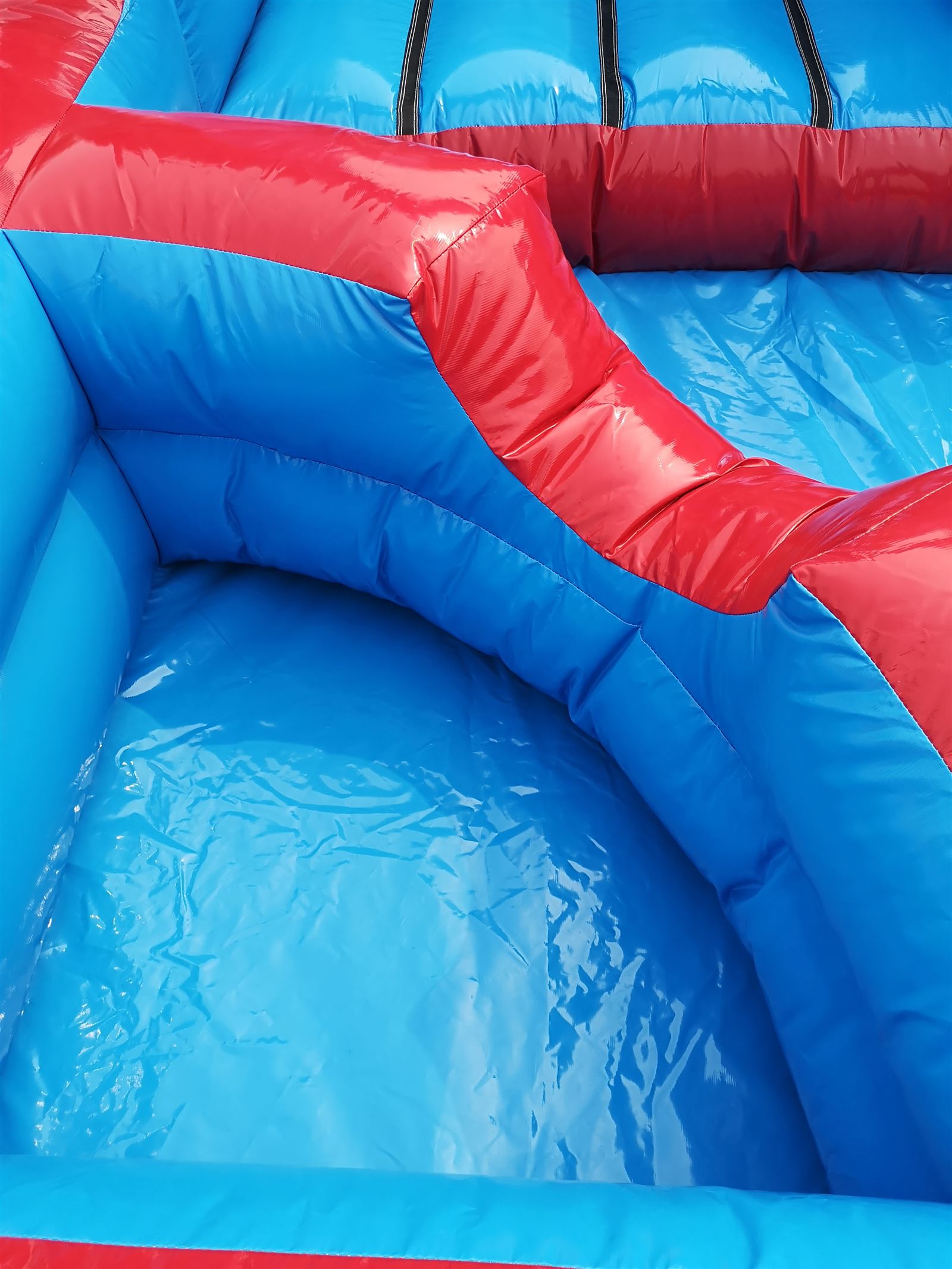 BBOL-116 - 15x15x6.5ft - Playpark - (Red & Light Blue Hero) - Bouncy ...