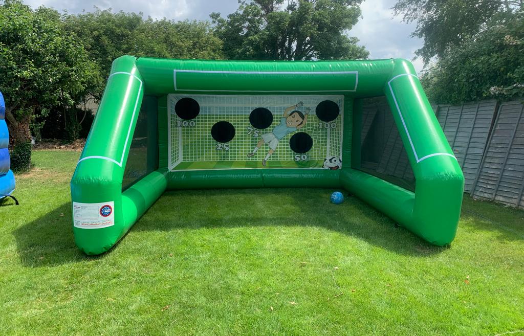 Inflatable Penalty Shootout & Football Bouncy Castle Package
