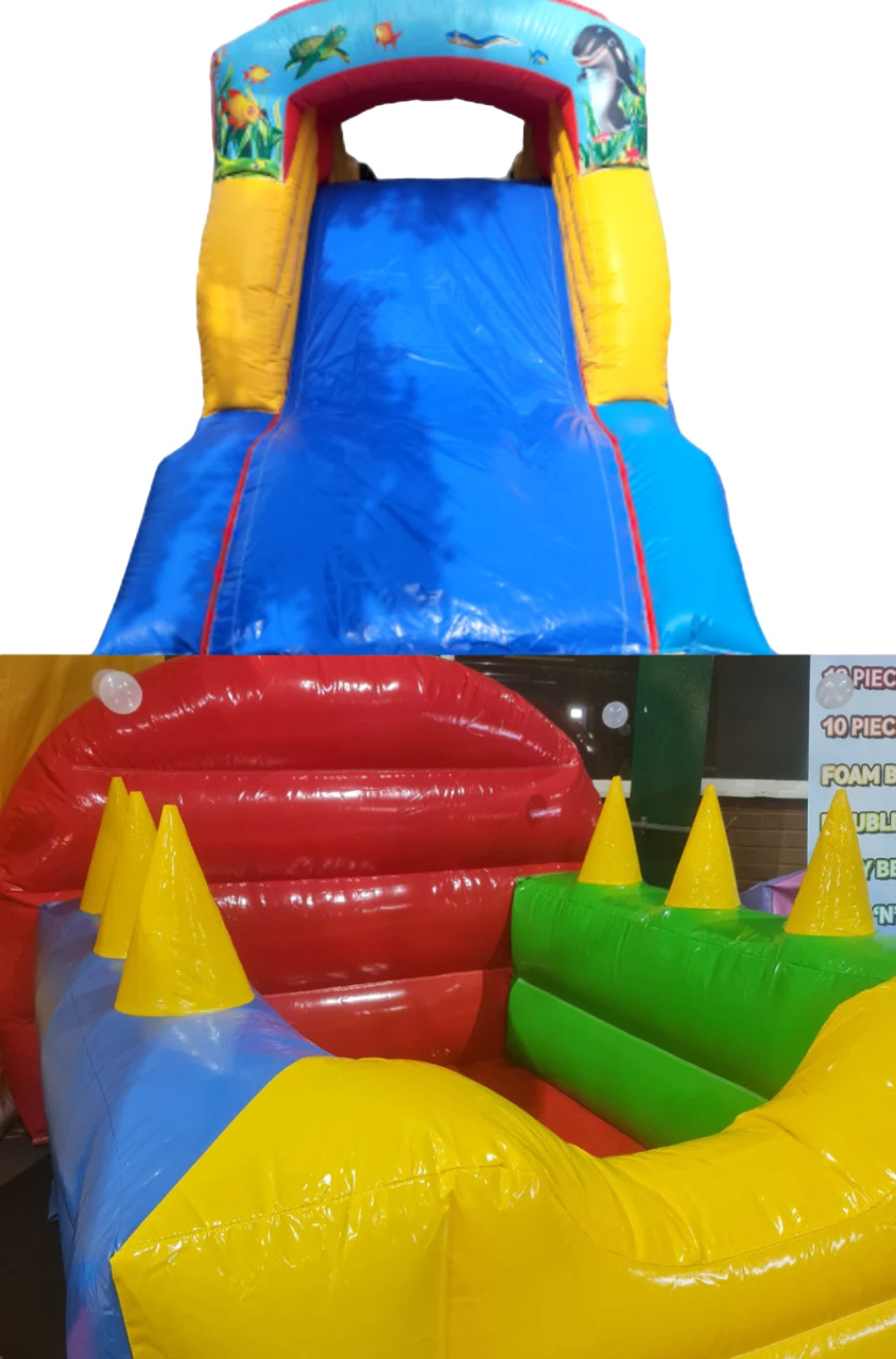 Ocean World Slide and Ball Pool - Bouncy Castle Hire in Manchester ...