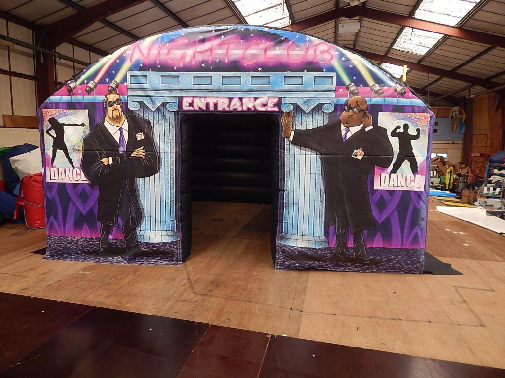 Nightclub Hire, inflatable nightclub Hire, Manchester