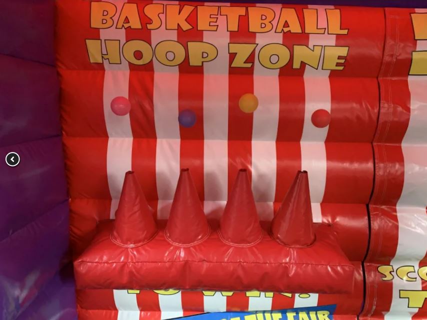 Inflatable 4 in 1 Funfair Carnival Stall Hire | Pembrokeshire