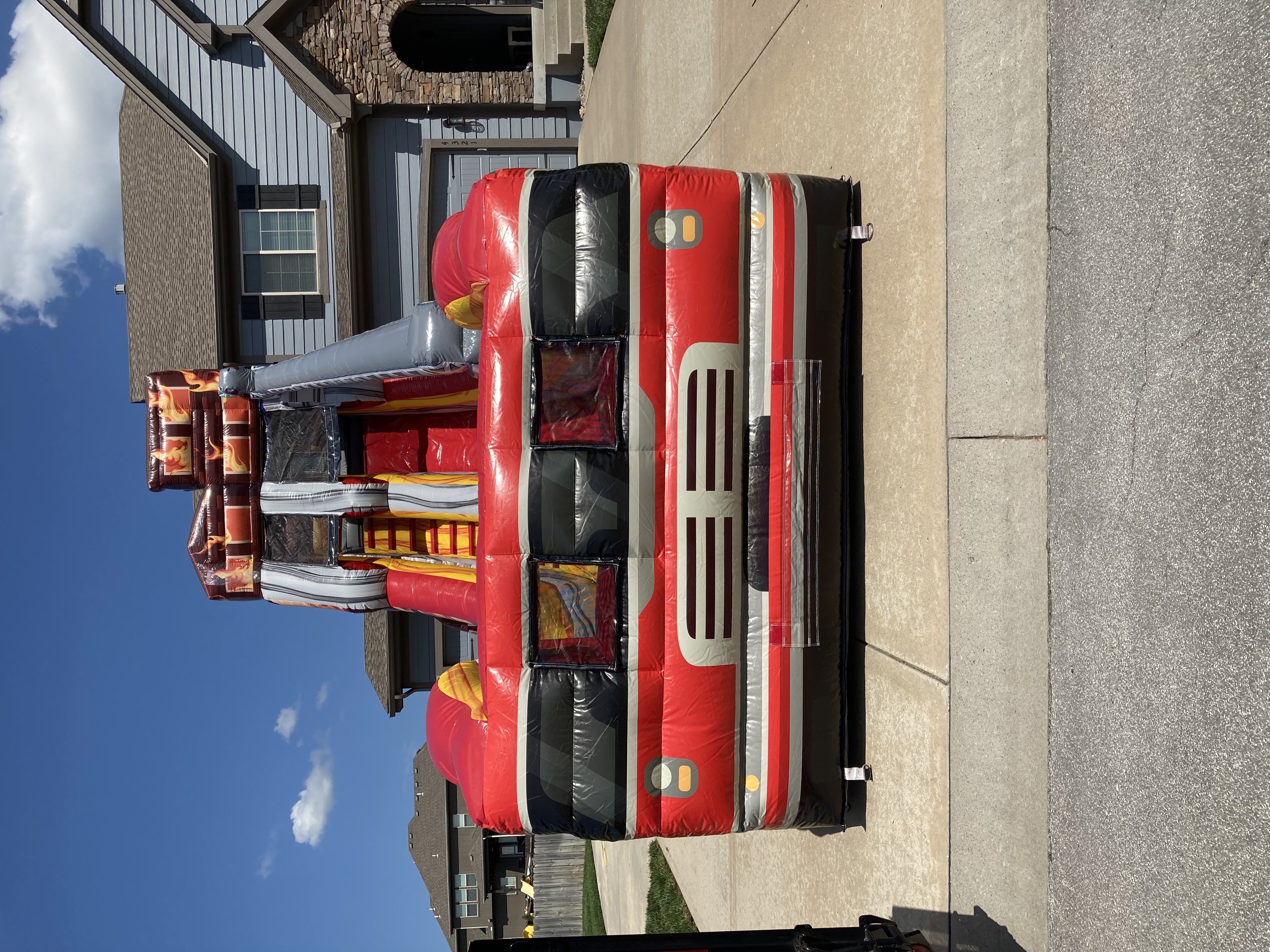 Inferno Rescue Dry Slide - Hire in Missouri | Summit Bounce
