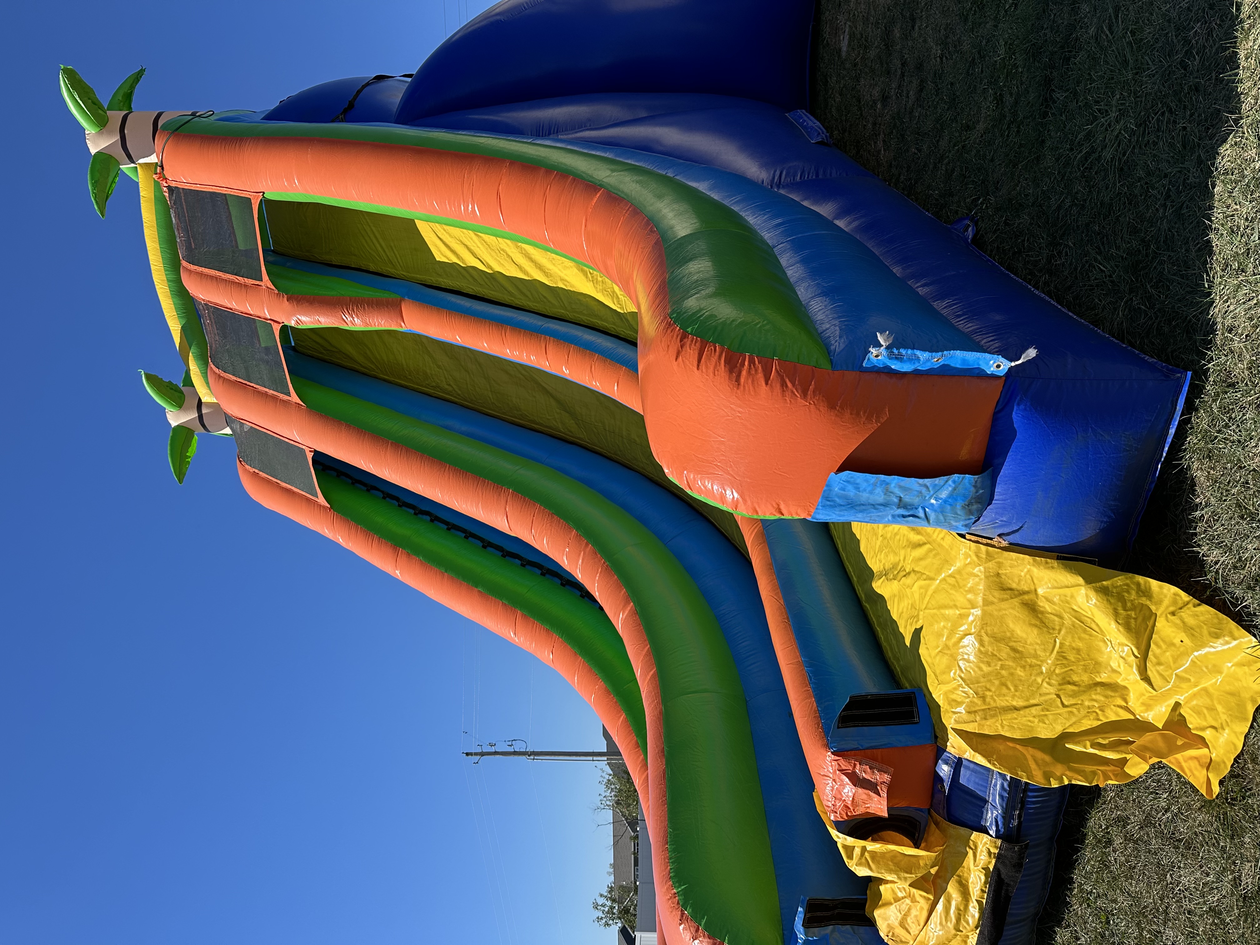 27ft tall double dry slide - Party Inflatable Rentals in Texas ...