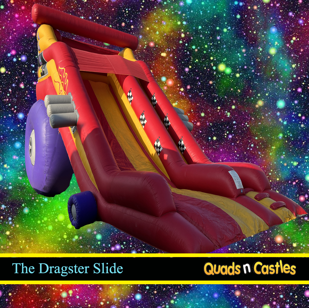 The Dragster Slide - Bouncy Castle & Inflatables Hire in All Areas ...