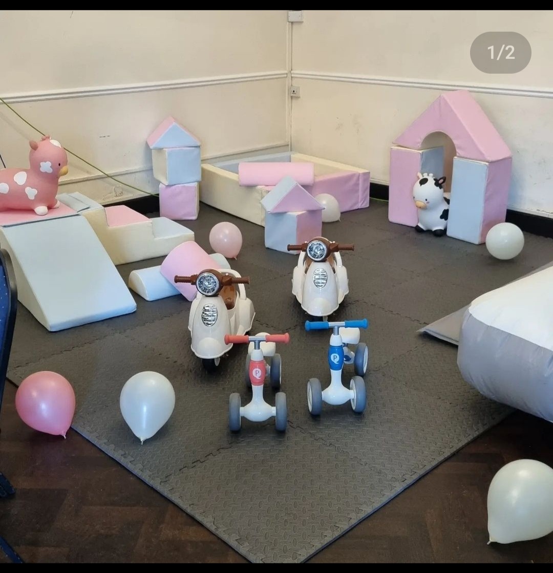 Pastel Soft Play Set - Hire in Harlow | Jolly jump and play