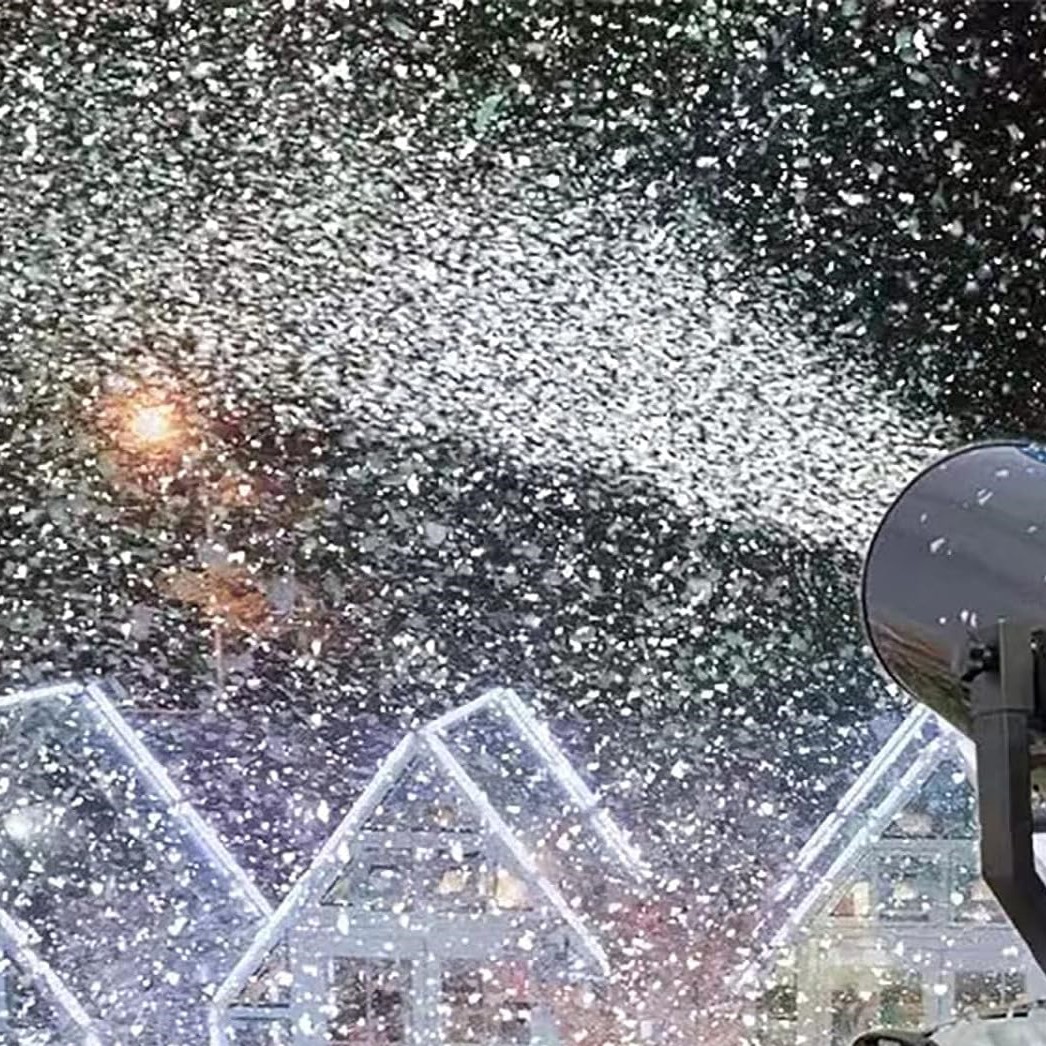 Event Snow Machine Hire - Inflatable, Bouncy Castle, Entertainment ...