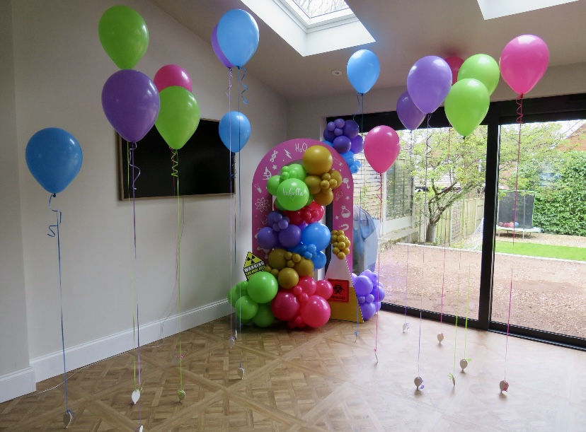 Helium Balloons - Hire, Balloon Displays, Bouncy Castle, Soft Play in ...