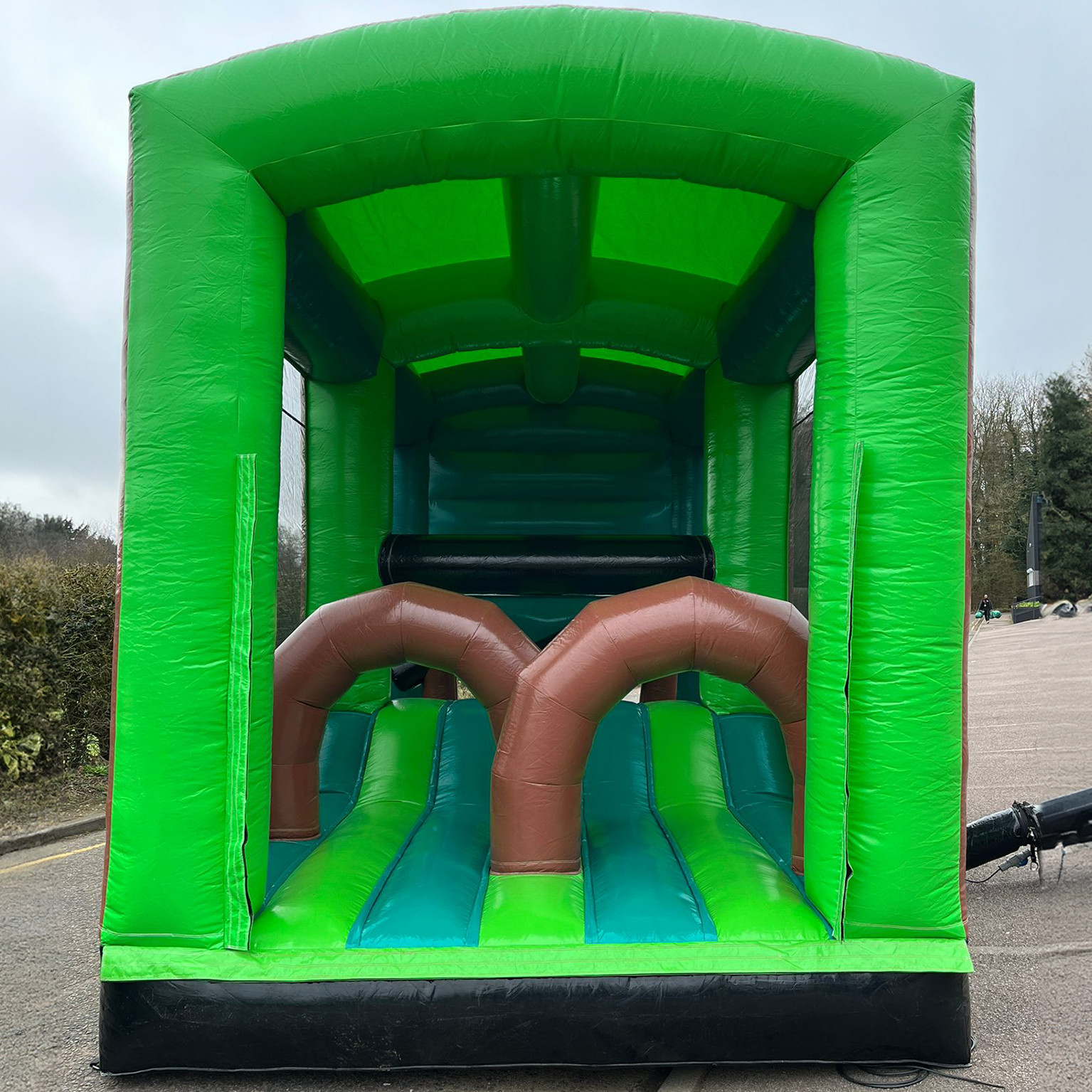 100ft 4 Piece inflatable 100ft Army Assault Course - Inflatable, Bouncy ...