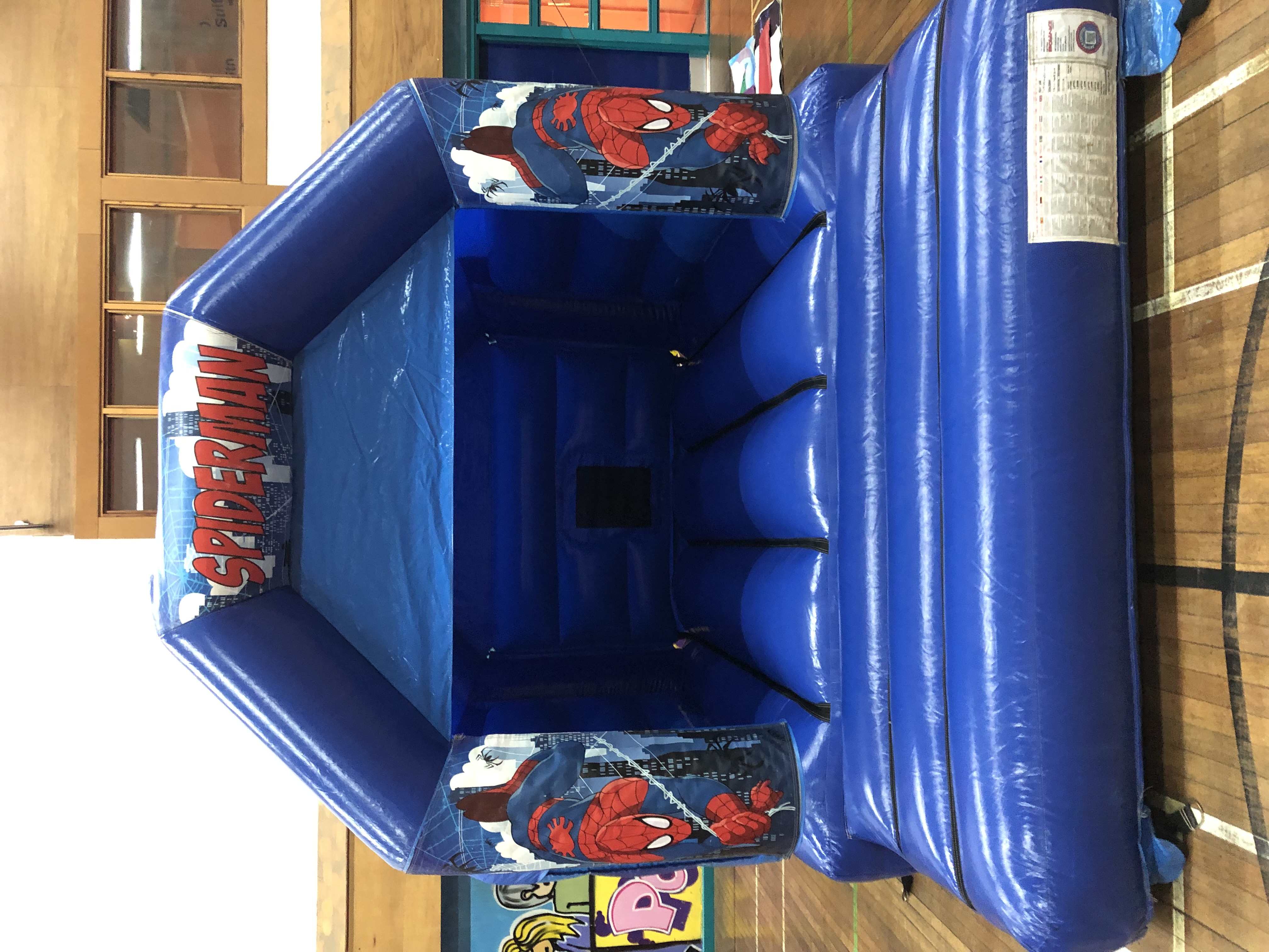 Spider-Man Style Velcro Bouncy Castle Hire in Leeds & Bradford | BnB's