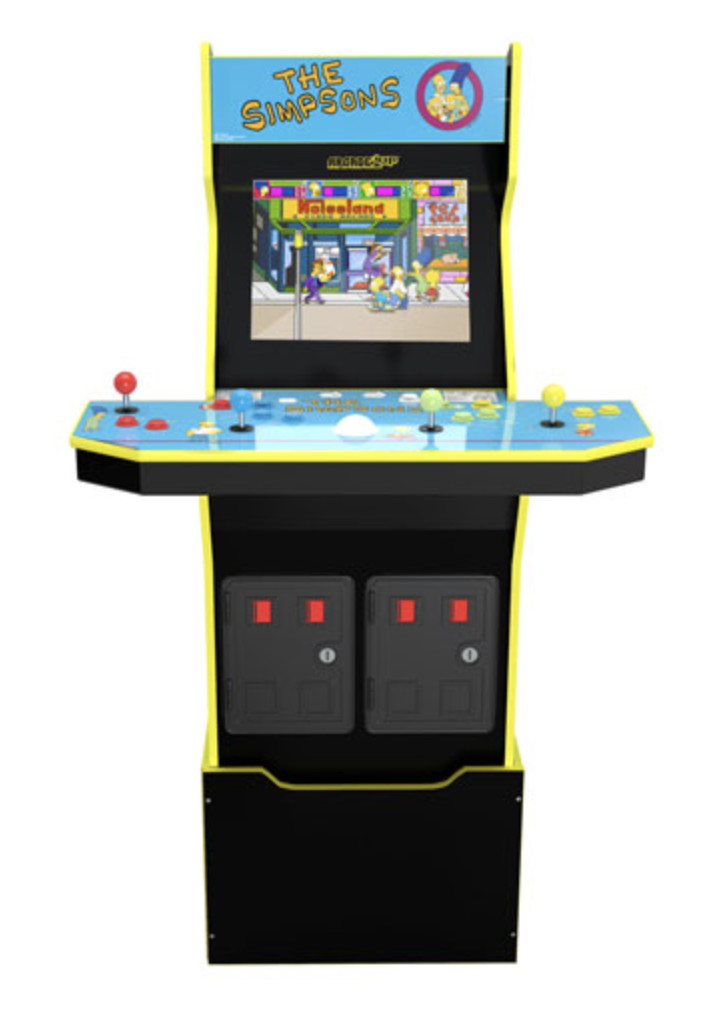 Simpsons Stand up Arcade - Hire in Calgary | Bounce it! Party Rentals