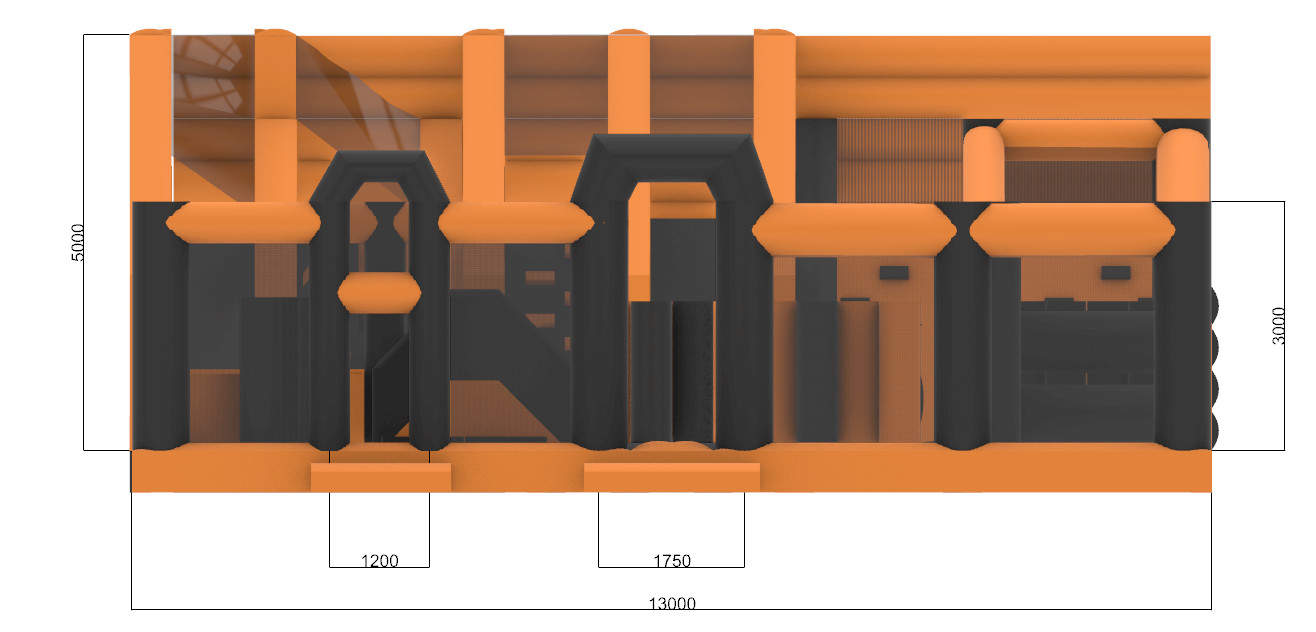 250 Sqm Inflatable Air Park - Inflatable Manufacturer in The UK ...