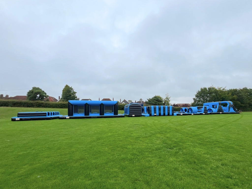 It's A Knockout 165ft inflatable Hire - Inflatable, Bouncy Castle ...