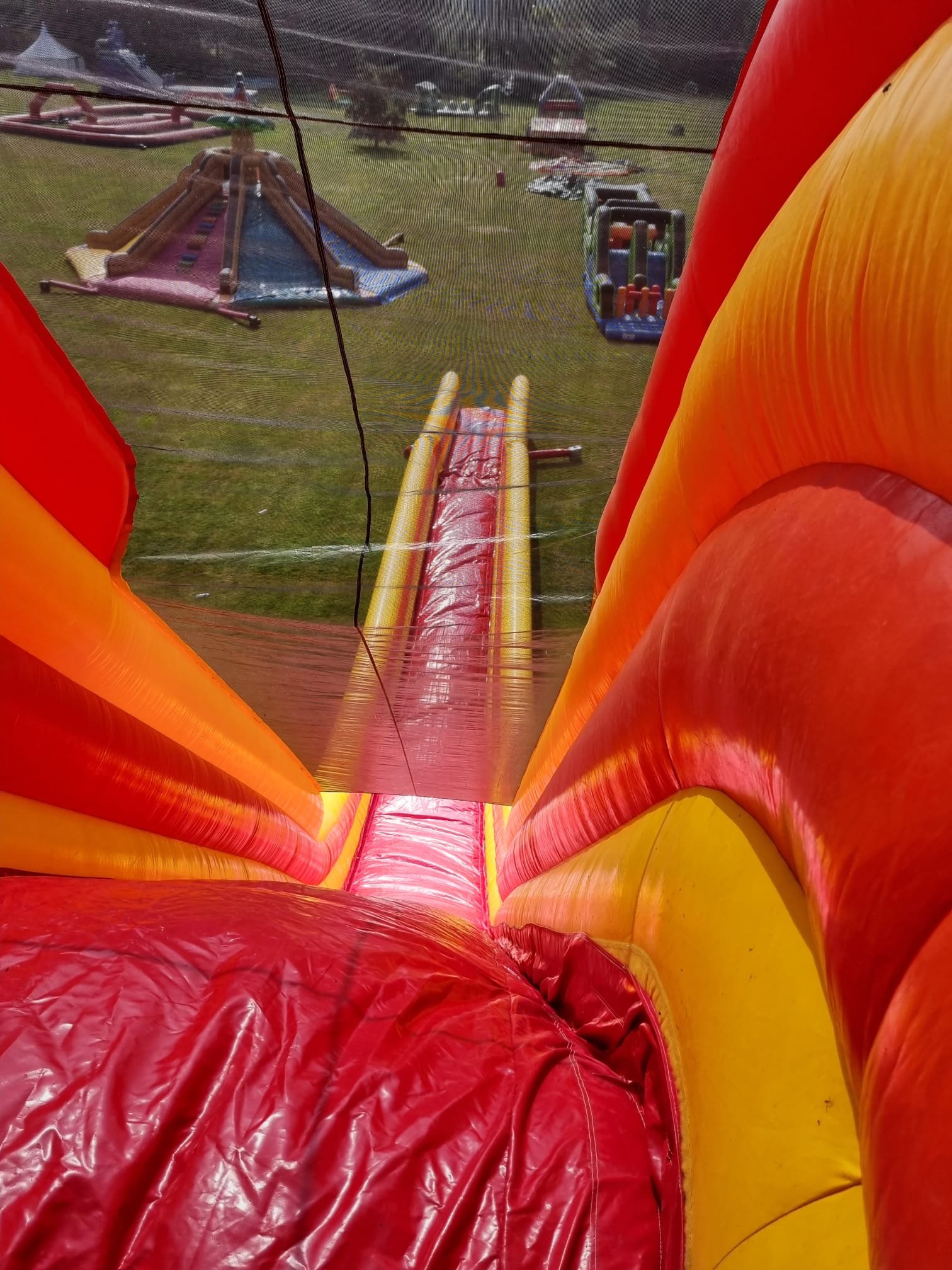 Mega Falls Slide / Water Slide (THE LARGEST SLIDE IN THE WHOLE OF ...