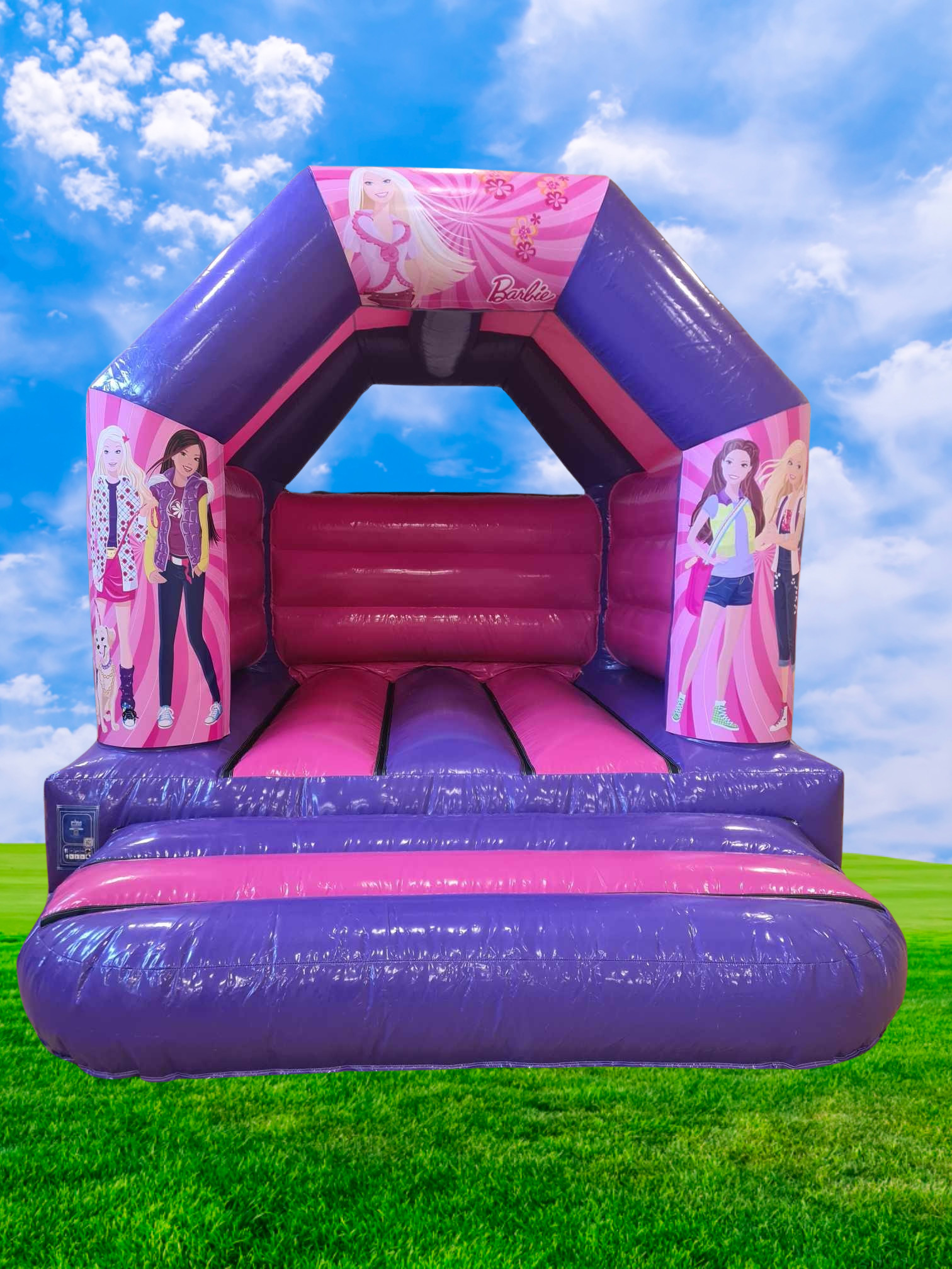 11' x 15' Barbie Castle - Bouncy Castle Hire in Cleveland | Wobbly Wot Notz