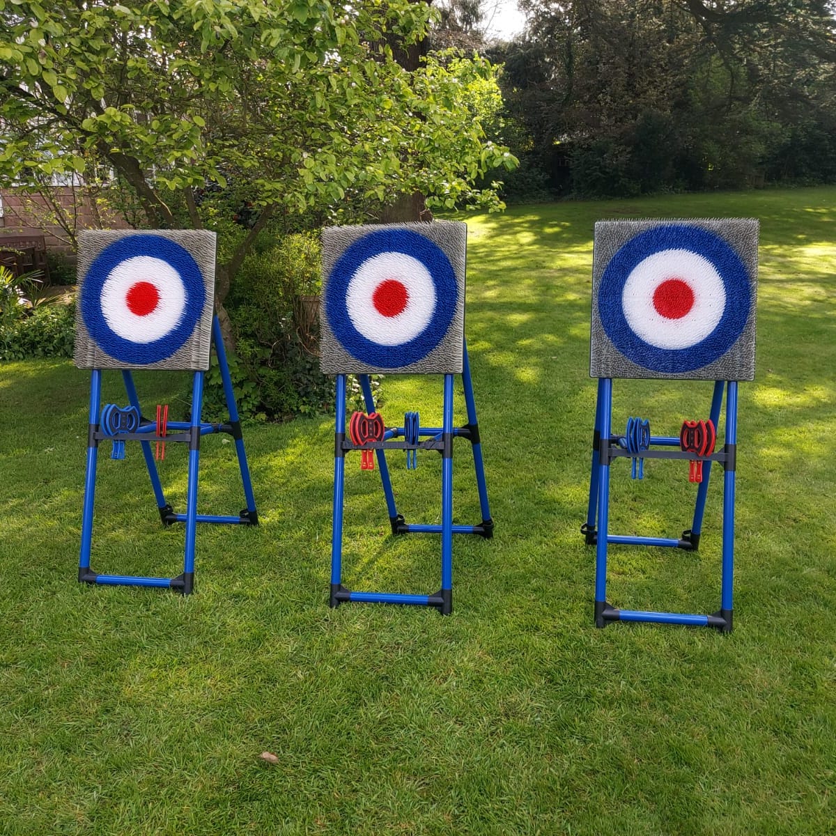 Axe Throwing Set of 3 - Bouncy Castle Hire in Nottinghamshire/Derby ...