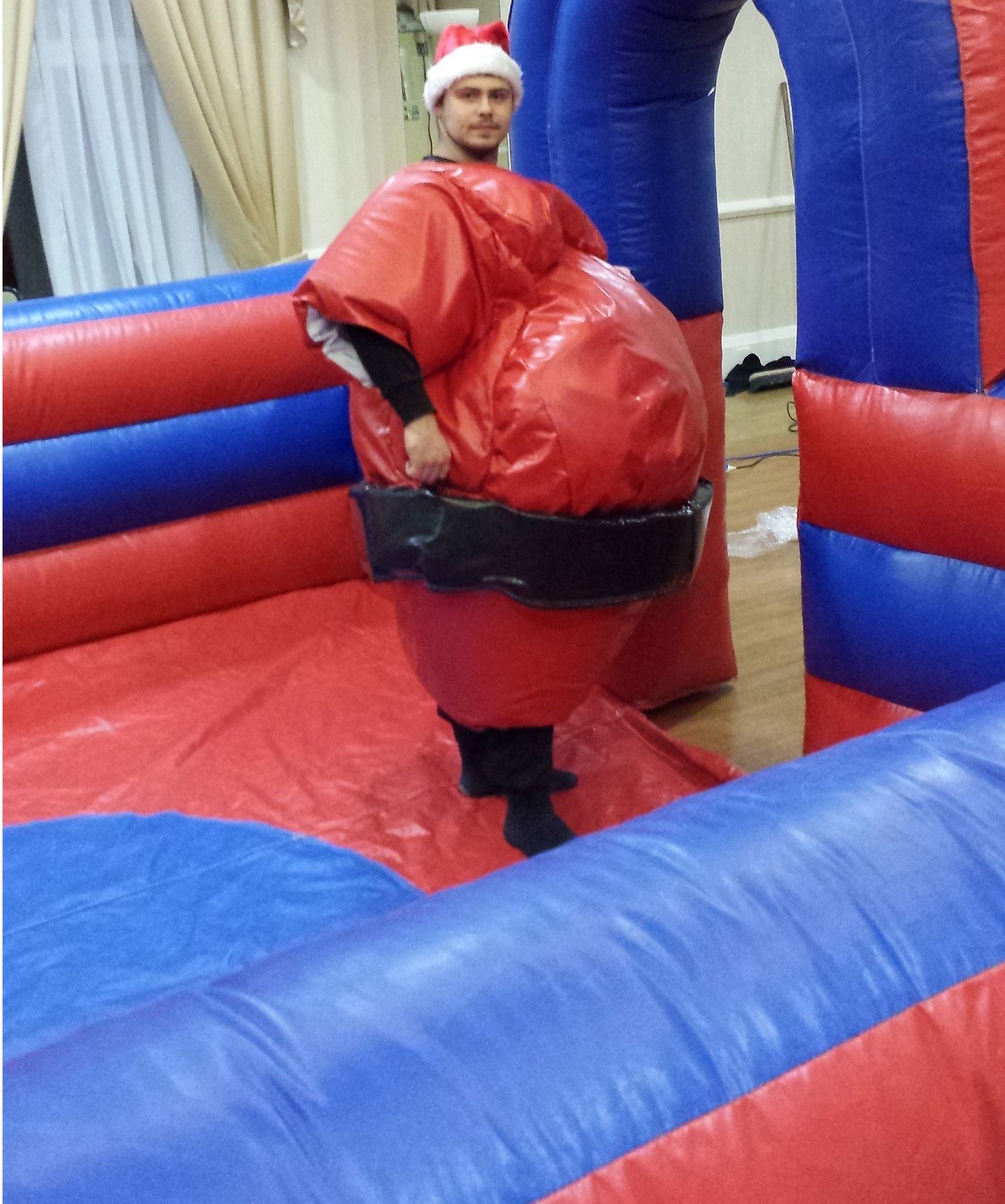 BBSS-006 - 2x Adult sumo suits - (Santa clause Theme) - Bouncy Castle ...