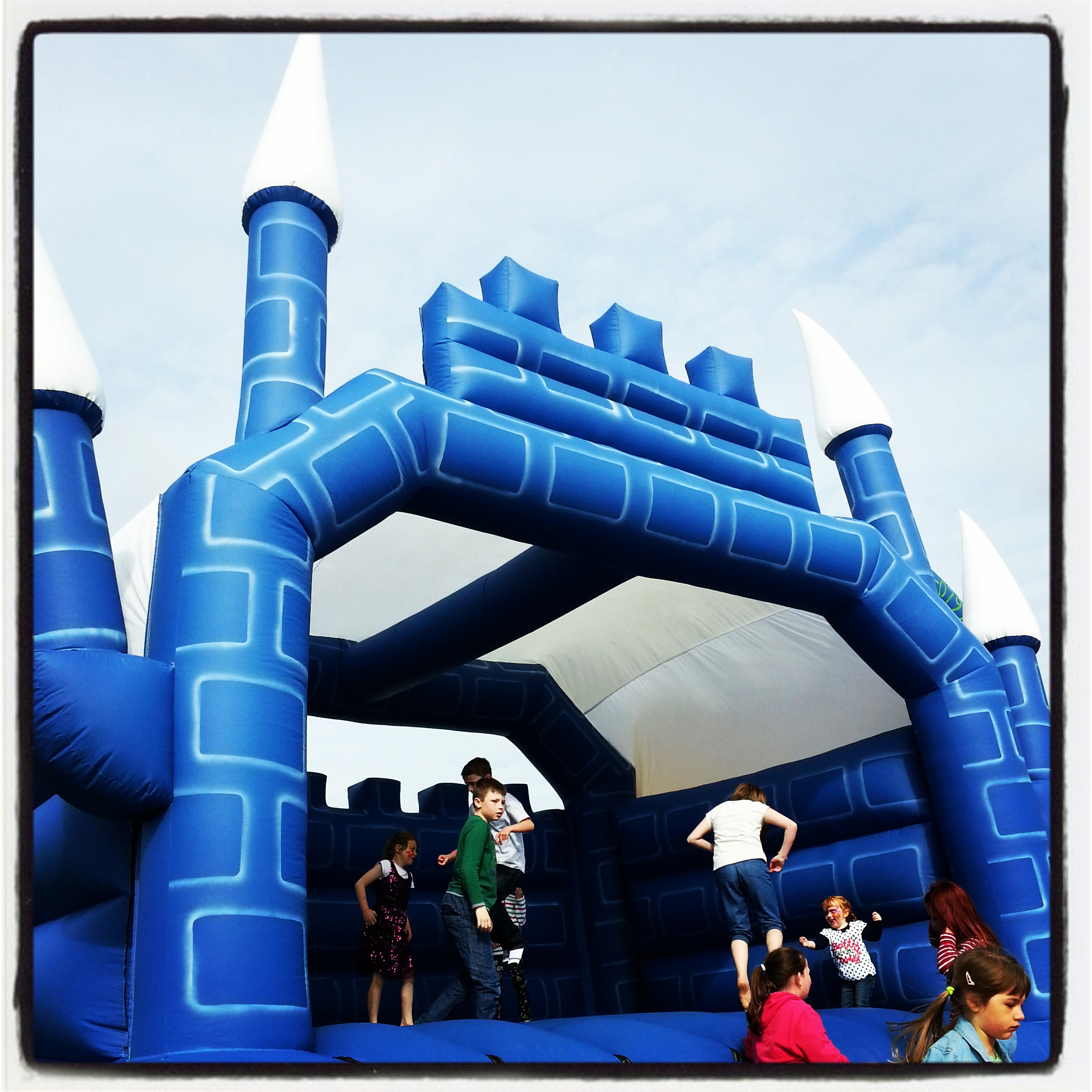 Deluxe Camelot Fortress Bouncy Castle Hire | | Swansea | Pembrokeshire