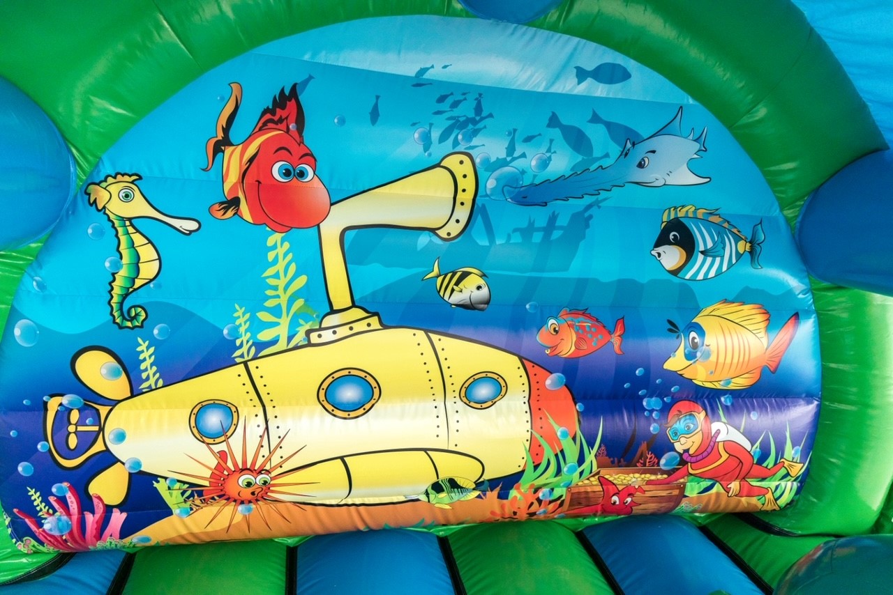 Activity Bouncy Castle 3D Nemo themed 13ft x 13ft - Bouncy Castle Hire ...