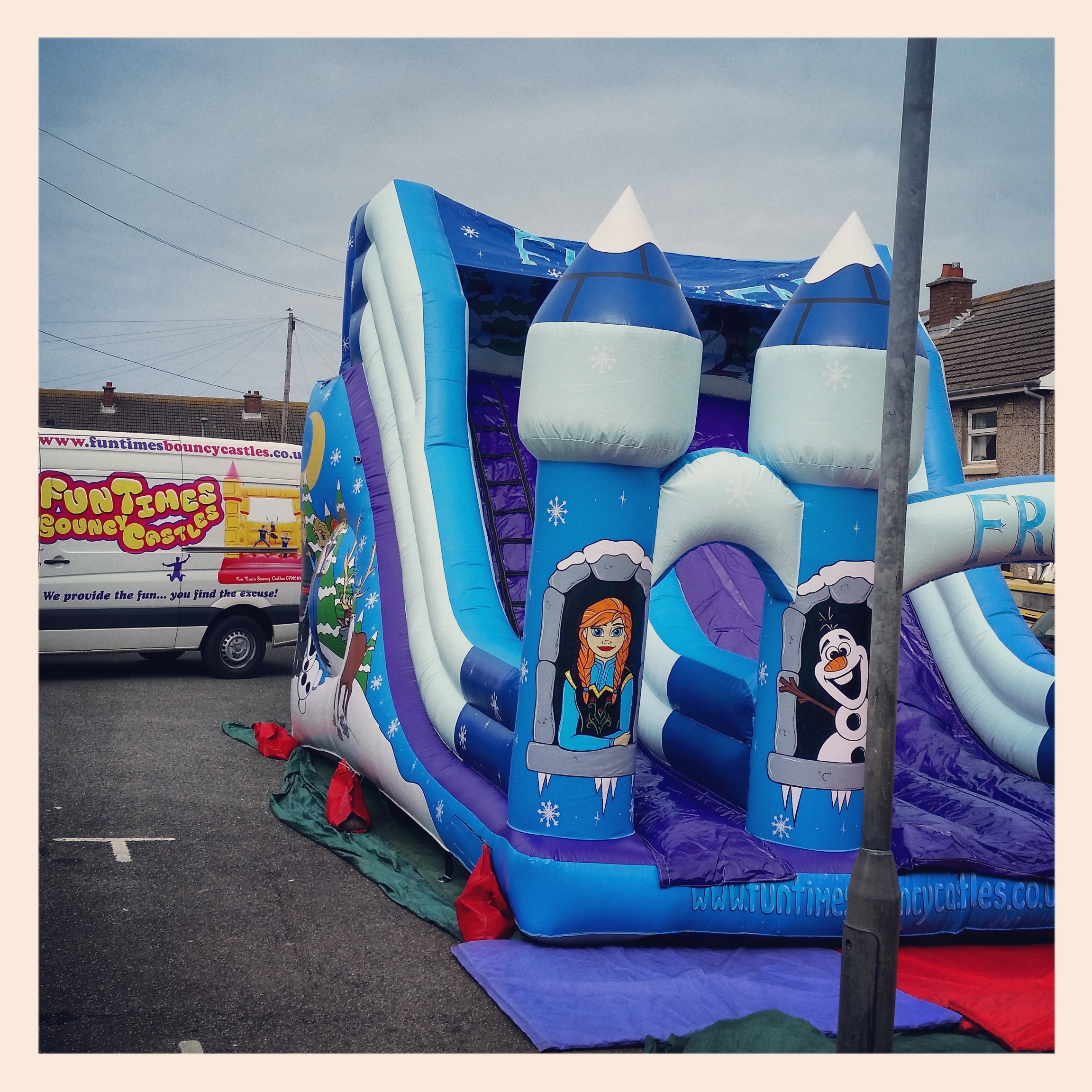 Frozen Super Slide | Hire Inflatables Pembrokeshire & Swansea