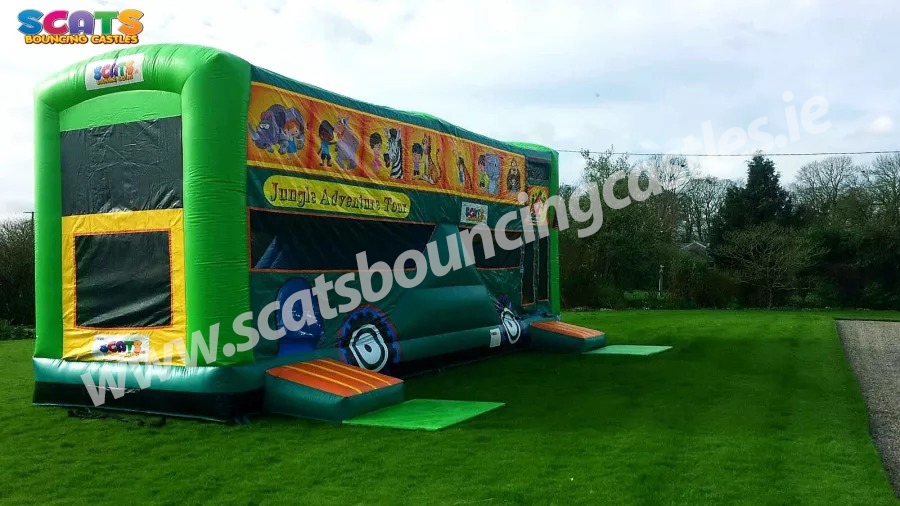 Jungle Adventure Tour Bus | Scats Bouncing Castles