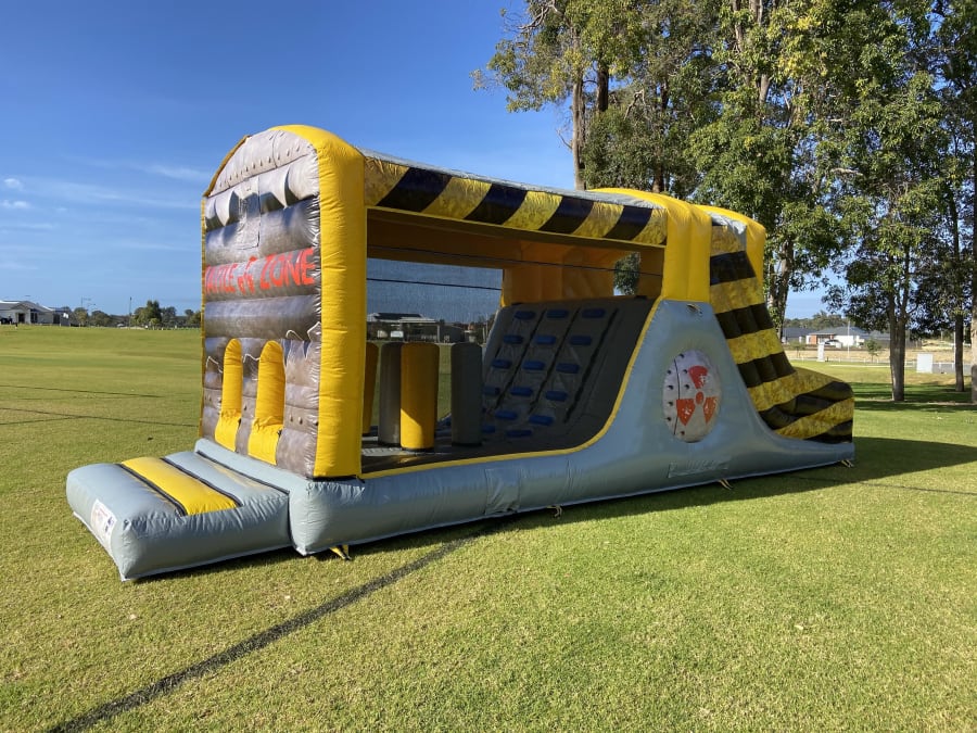 Battle Zone Obstacle Course - Bouncy Castle Hire in Wangara WA | Perth ...