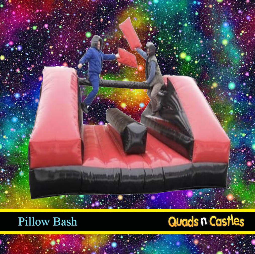 Pillow Bash inflatable hire Worcestershire